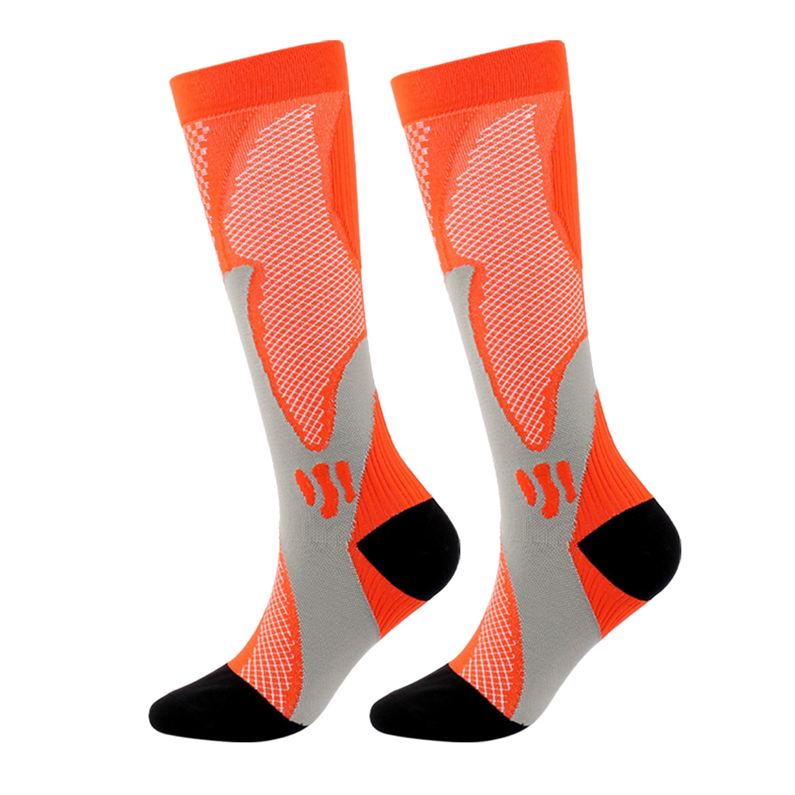 2-Pack, Men and Women Compression Fishnet for Women Socks Calf Knee ...