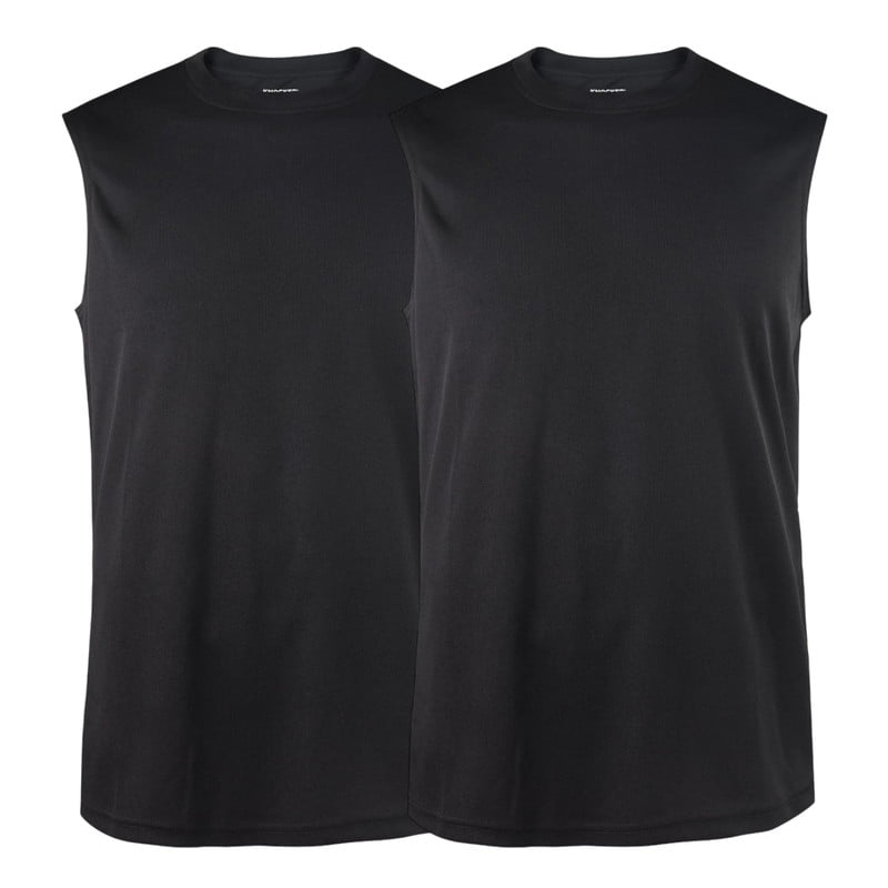 2 Pack Men's Tank Tops Quick Dry Moisture Wicking Performance S-3XL ...