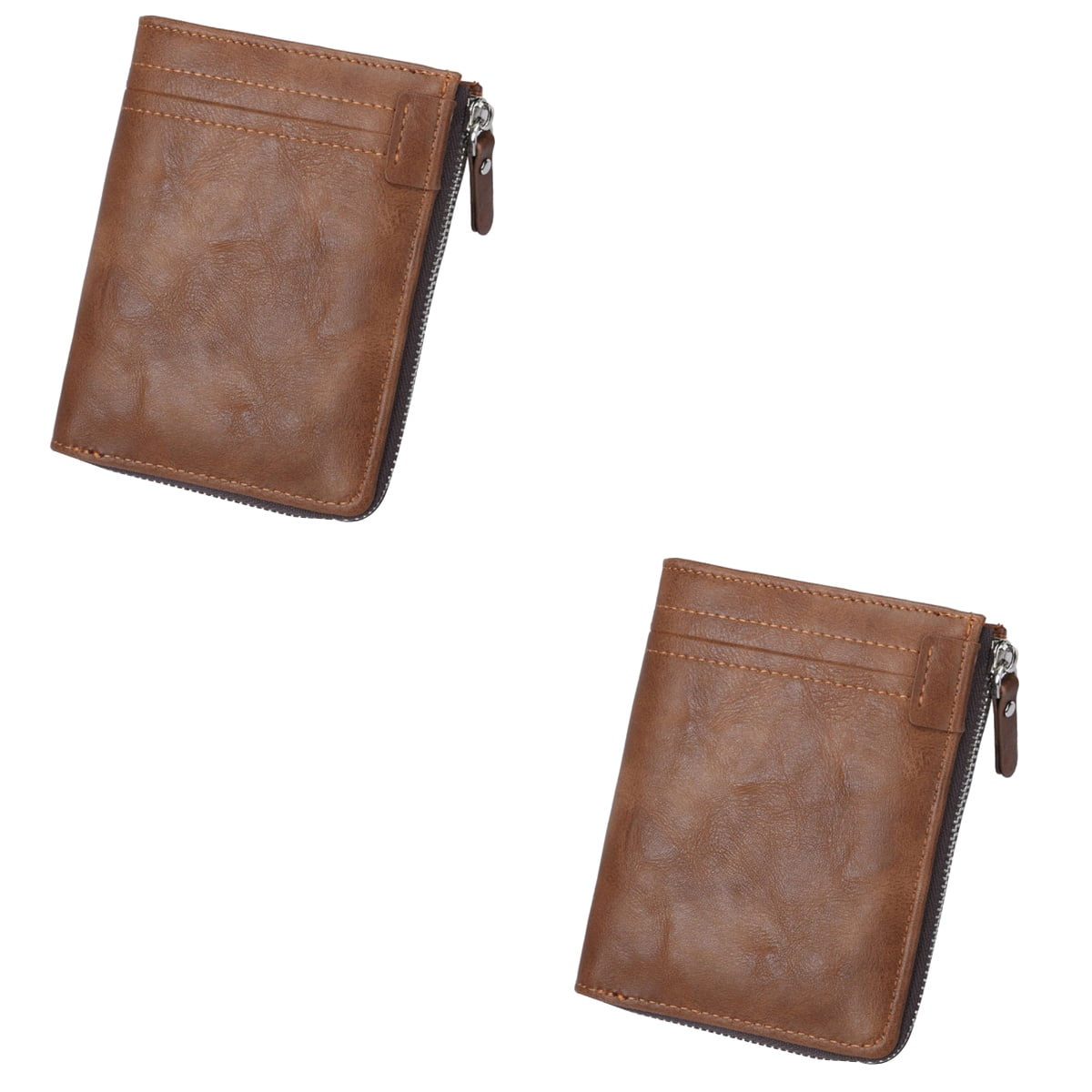2 Pack Mens Zip Passport Purse Man Luxury Brands Short Zipper - Walmart.com