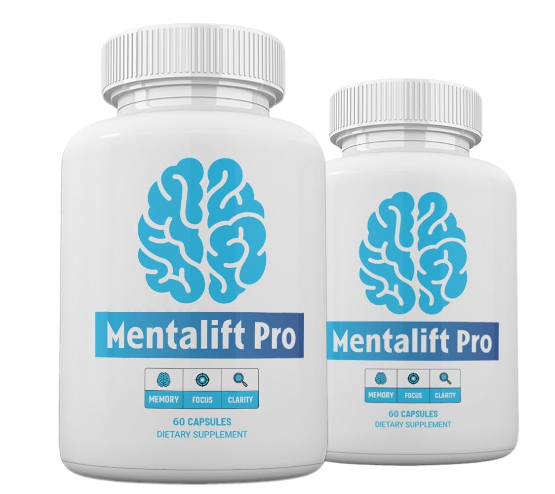 (2 Pack) Mentalift Brain and Memory Support Supplement, Mentalift Pills ...