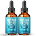(2 Pack) Metabo Drops – Natural Daily Liquid Formula Designed to Align ...