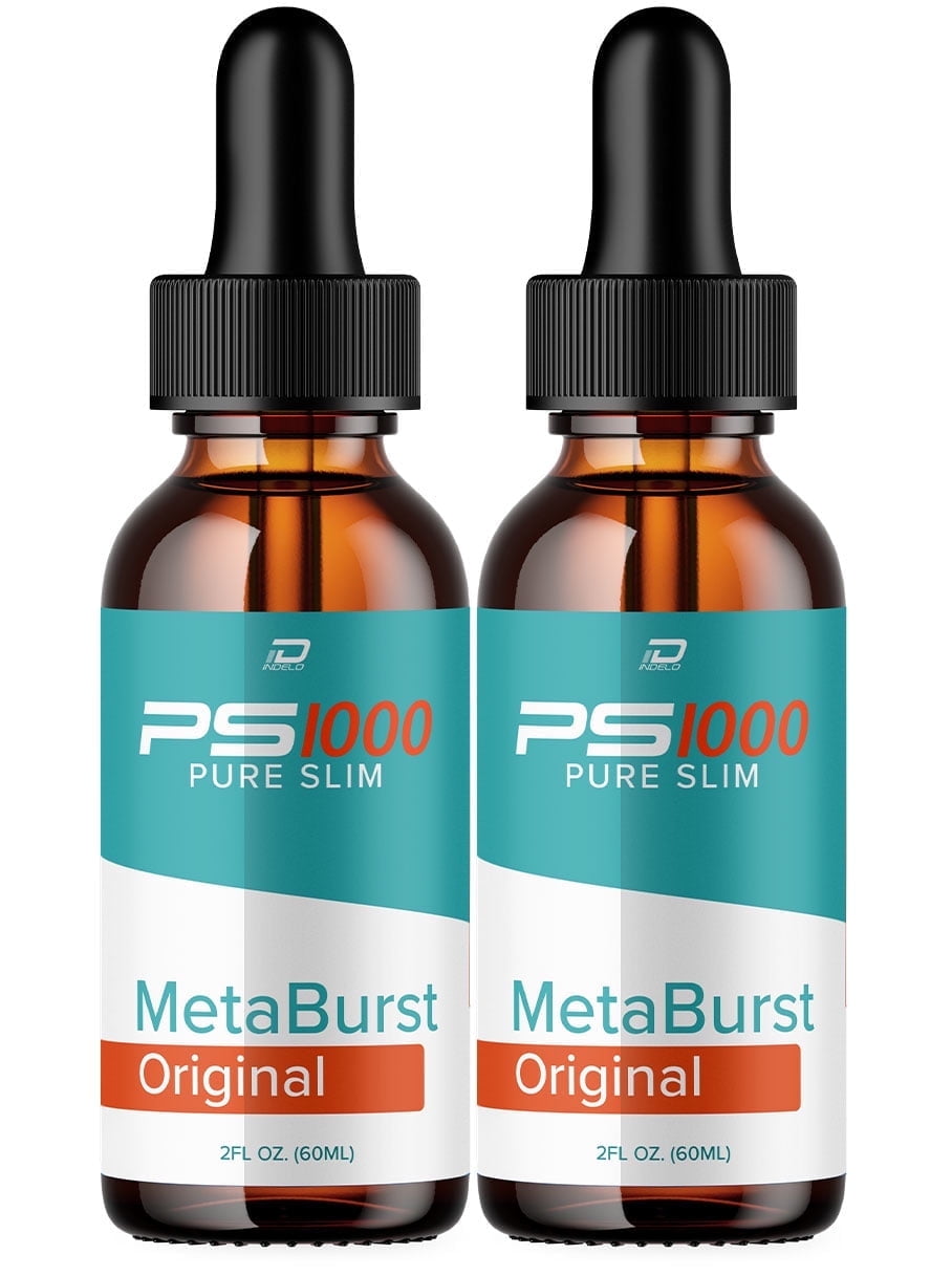 (2 Pack) Metaburst PS1000 Pure Drops Liquid Supplement - PS1000 ...