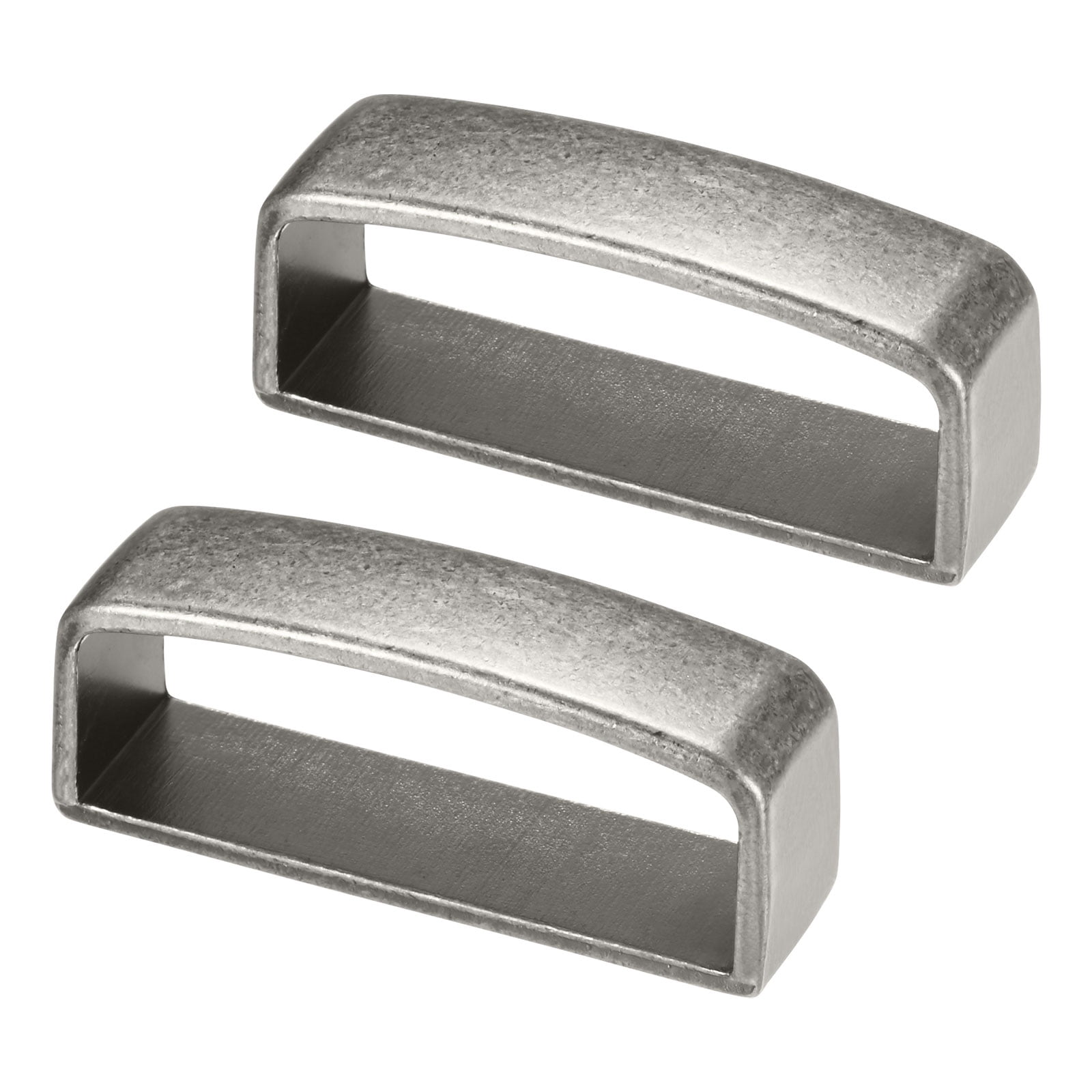 2-Pack Metal Loop Keeper Accessories, 1.7 Inch/ 4.35 cm Belt Loop ...