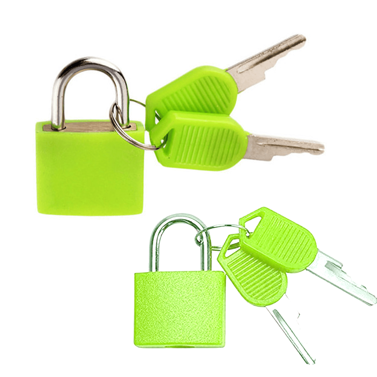 2 Pack Metal Padlock 42mm Large Key Lock for Locker, Heavy Duty Lock ...