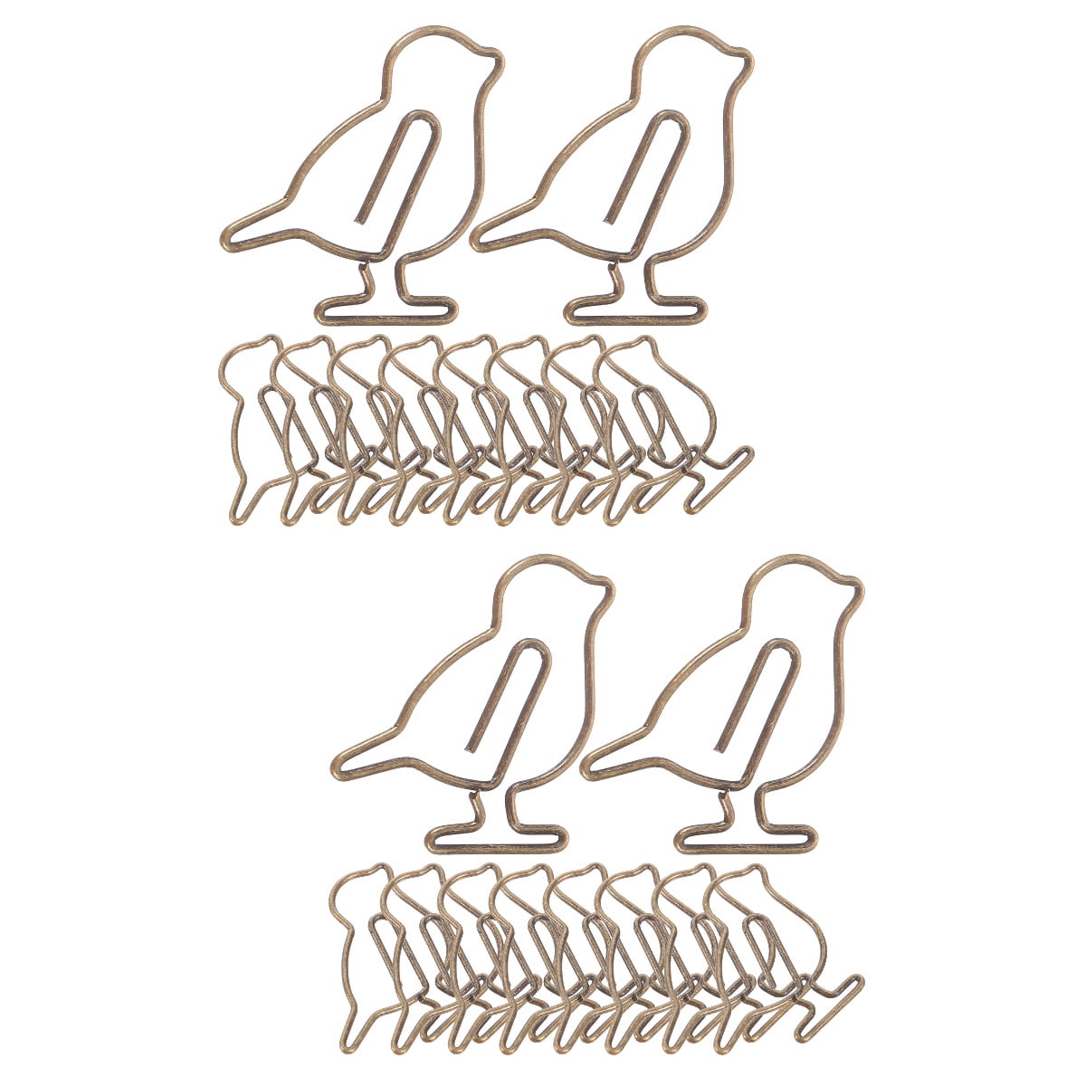 2 Pack Metal Paper Clips Creative Dragonfly Paperclips Tissue - Walmart.com