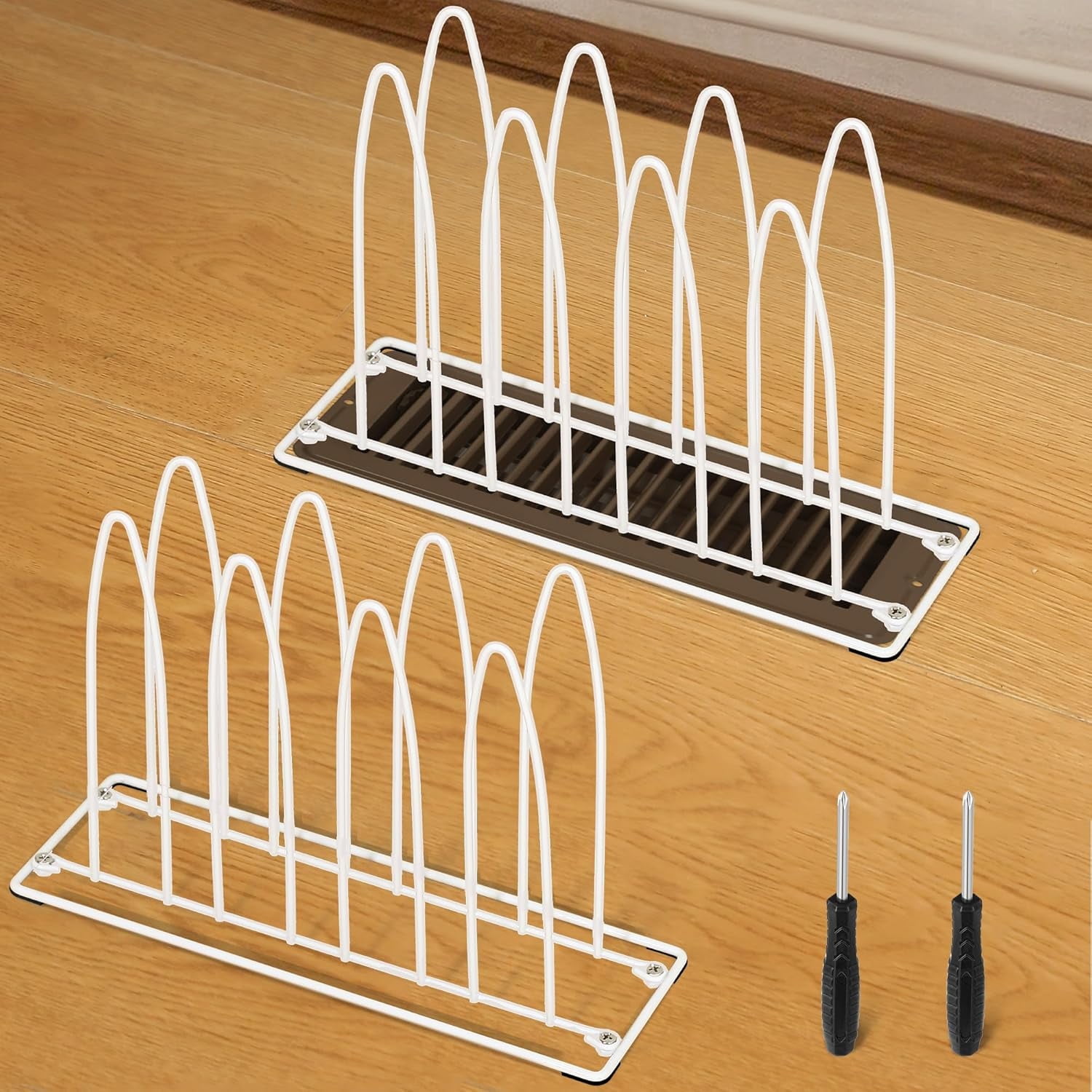 2 Pack Metal Shoe Drying Rack, Shoe, Boot, and Glove Dryer Rack, Dryer ...