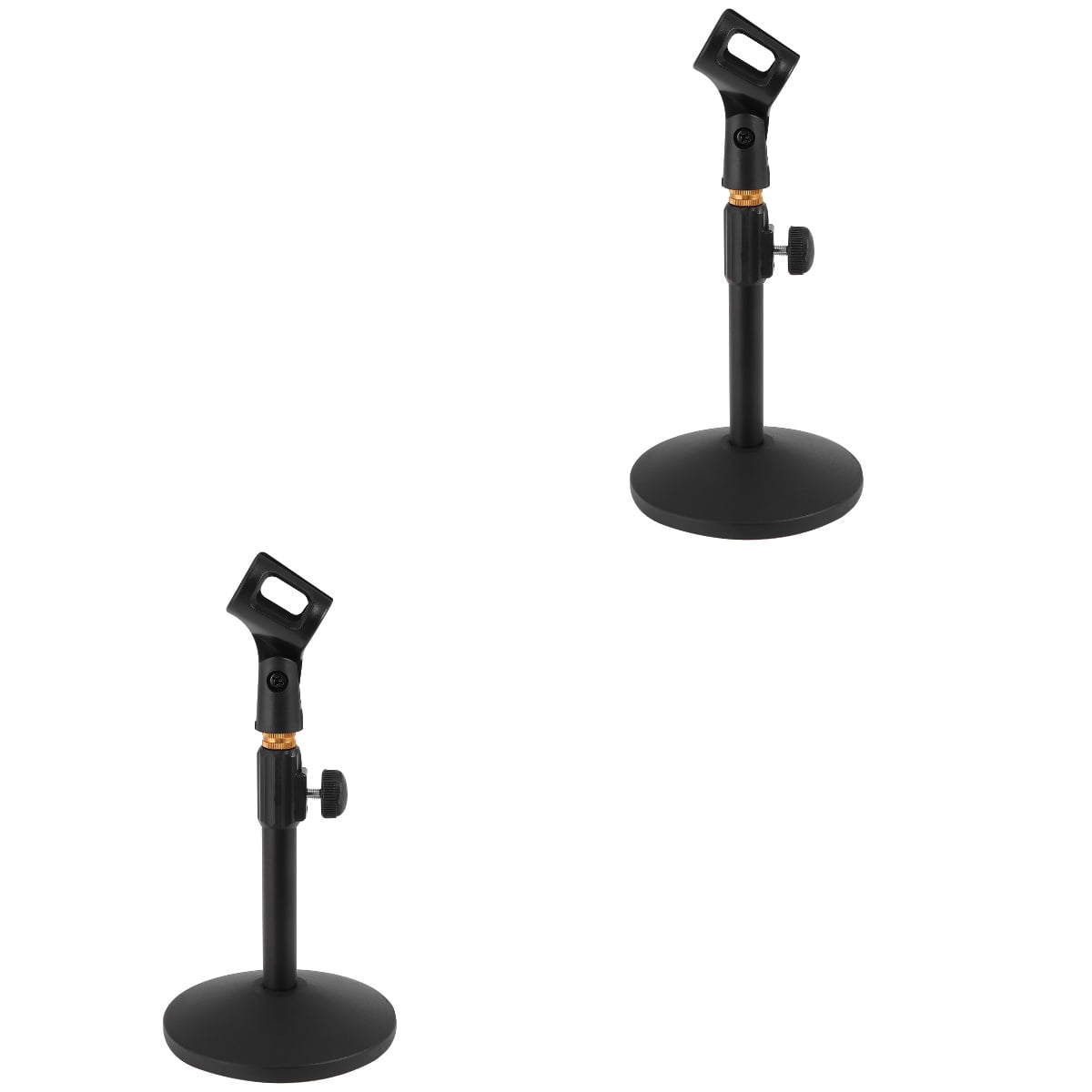 2 Pack Mic Stand Recording Microphone Stand Man 38X13X13CM - Walmart.com