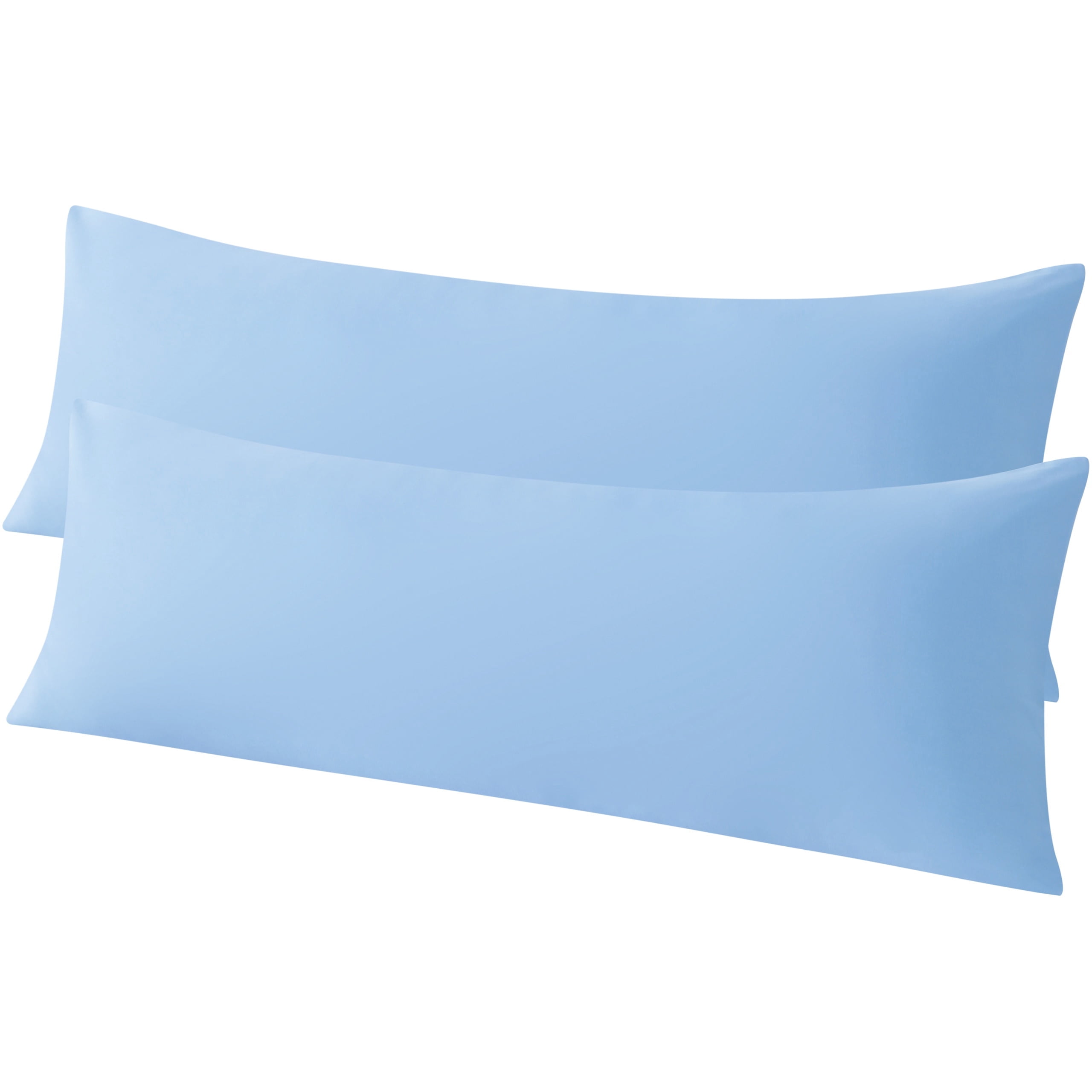 2 Pack Microfiber Body Pillowcases Set, Soft and Cozy Long Pillows ...