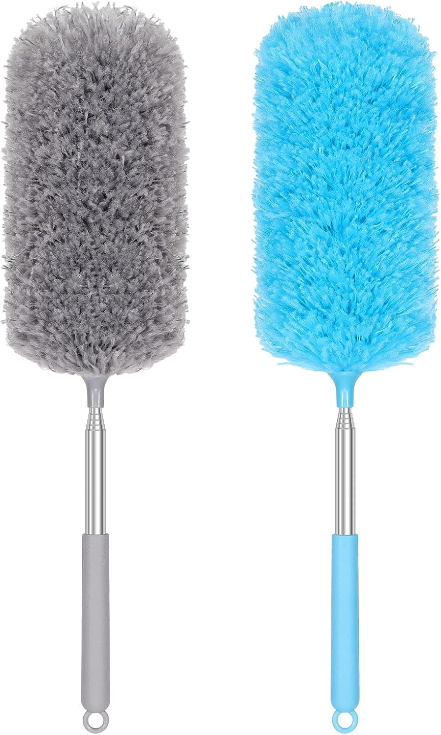 2 Pack Microfiber Duster for Cleaning, Washable Hand Dusters with ...