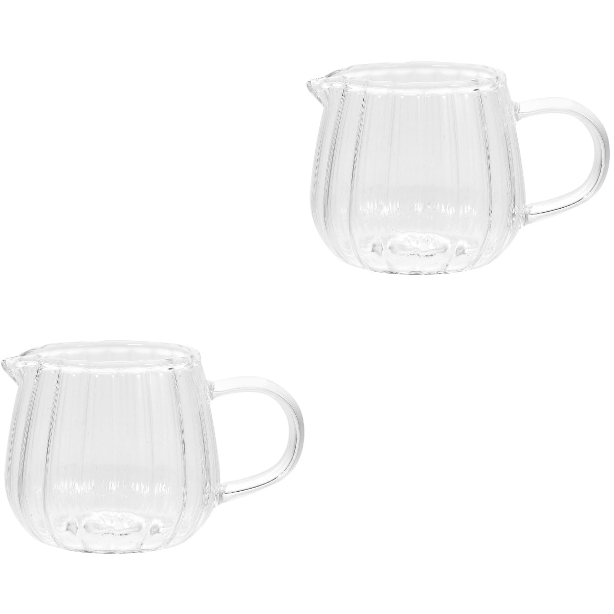 MERRYHAPY Sturdy Clear Glass Pitcher, Smooth Surface, Versatile for ...