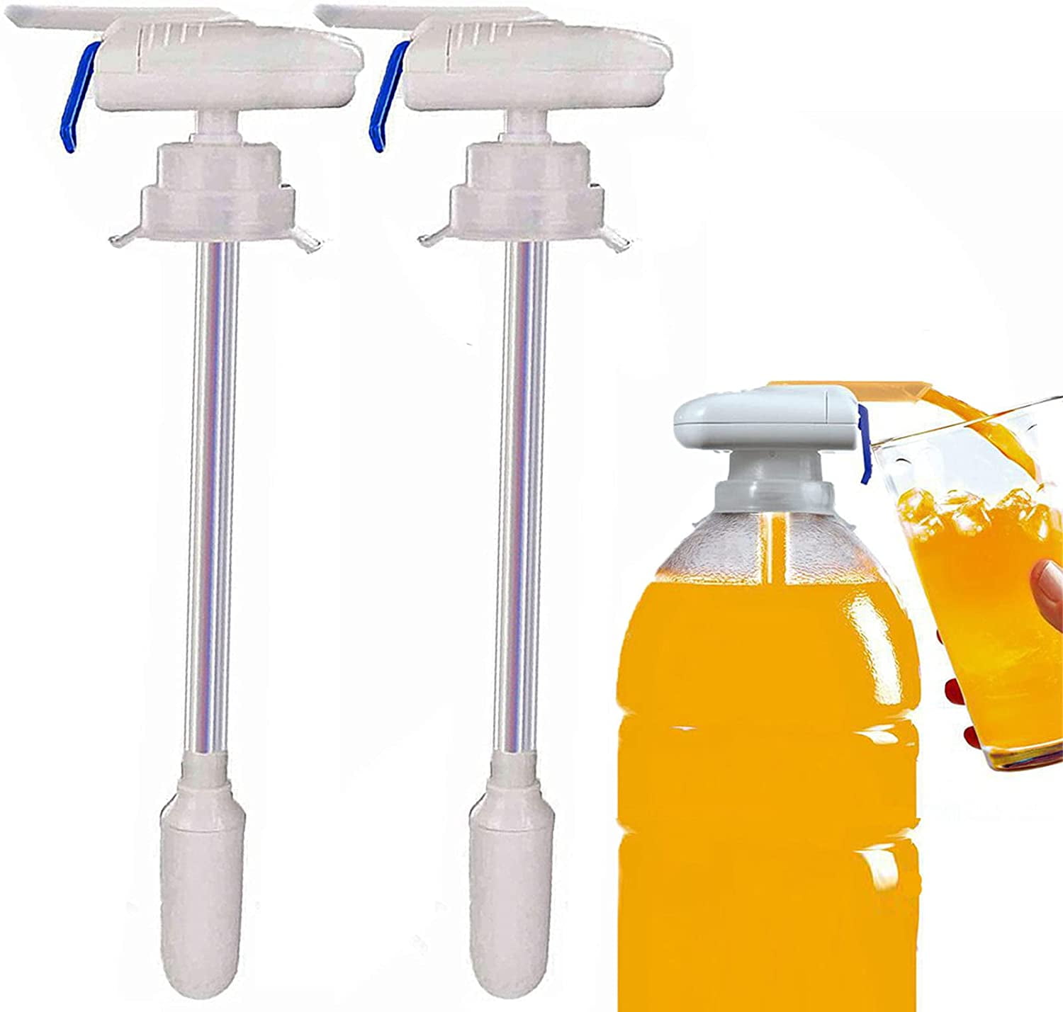 2 Pack Milk Dispenser for Fridge Gallon, Automatic Drink Dispenser ...