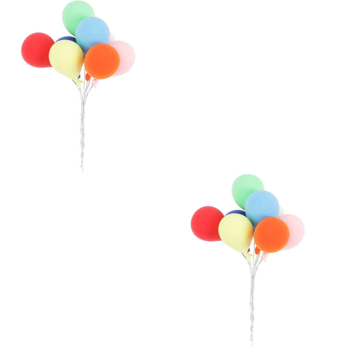 2 Pack Mini Clay Balloons Lucky Decoration Wind Chimes Coin Bells ...