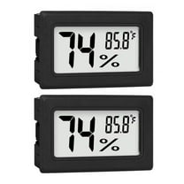 Indoor Outdoor Thermometer 2 in 1 Temperature Humidity Gauge Analog ...