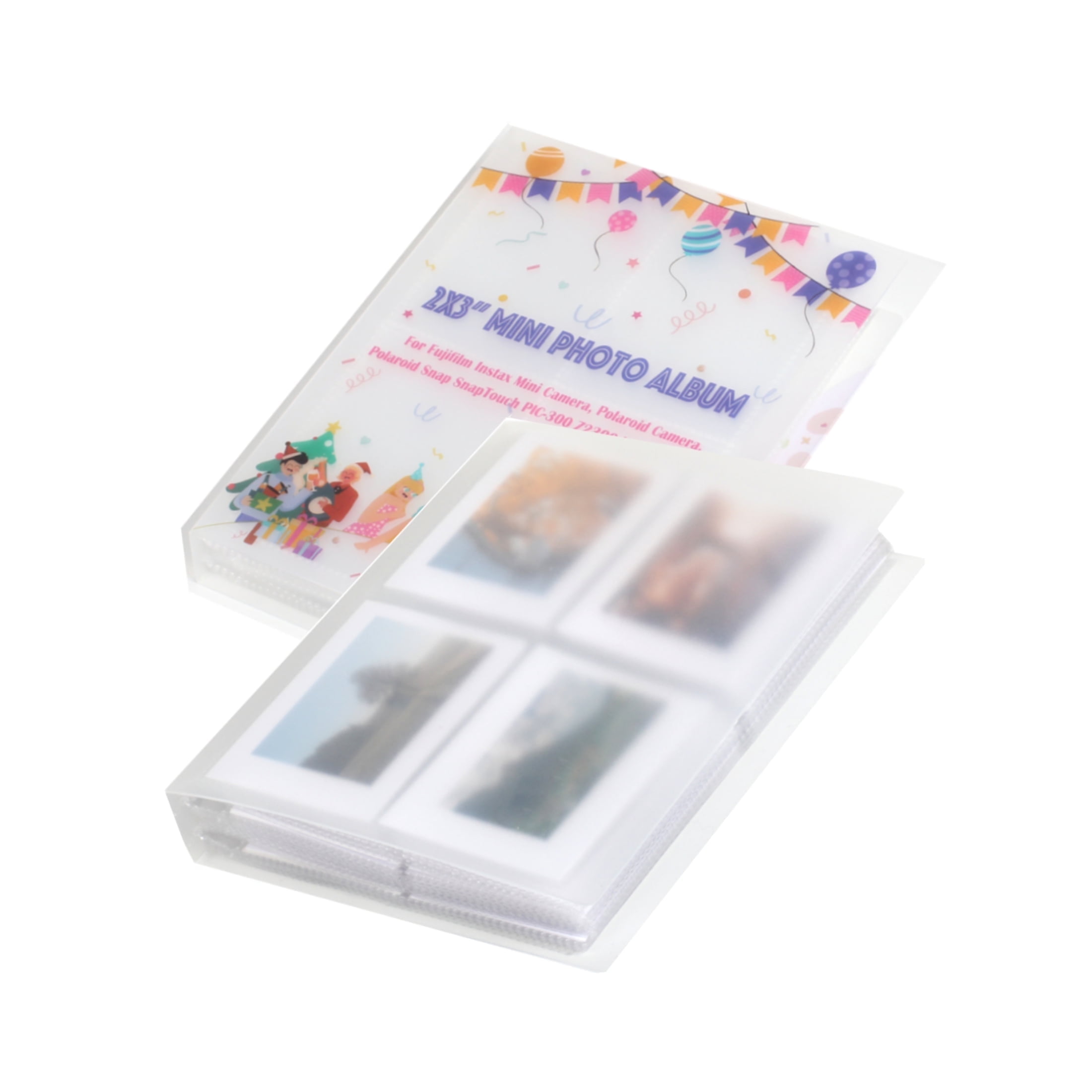 2 Pack Mini Photo Albums Polaroid Instax Mini Photo Album 180 Pockets ...