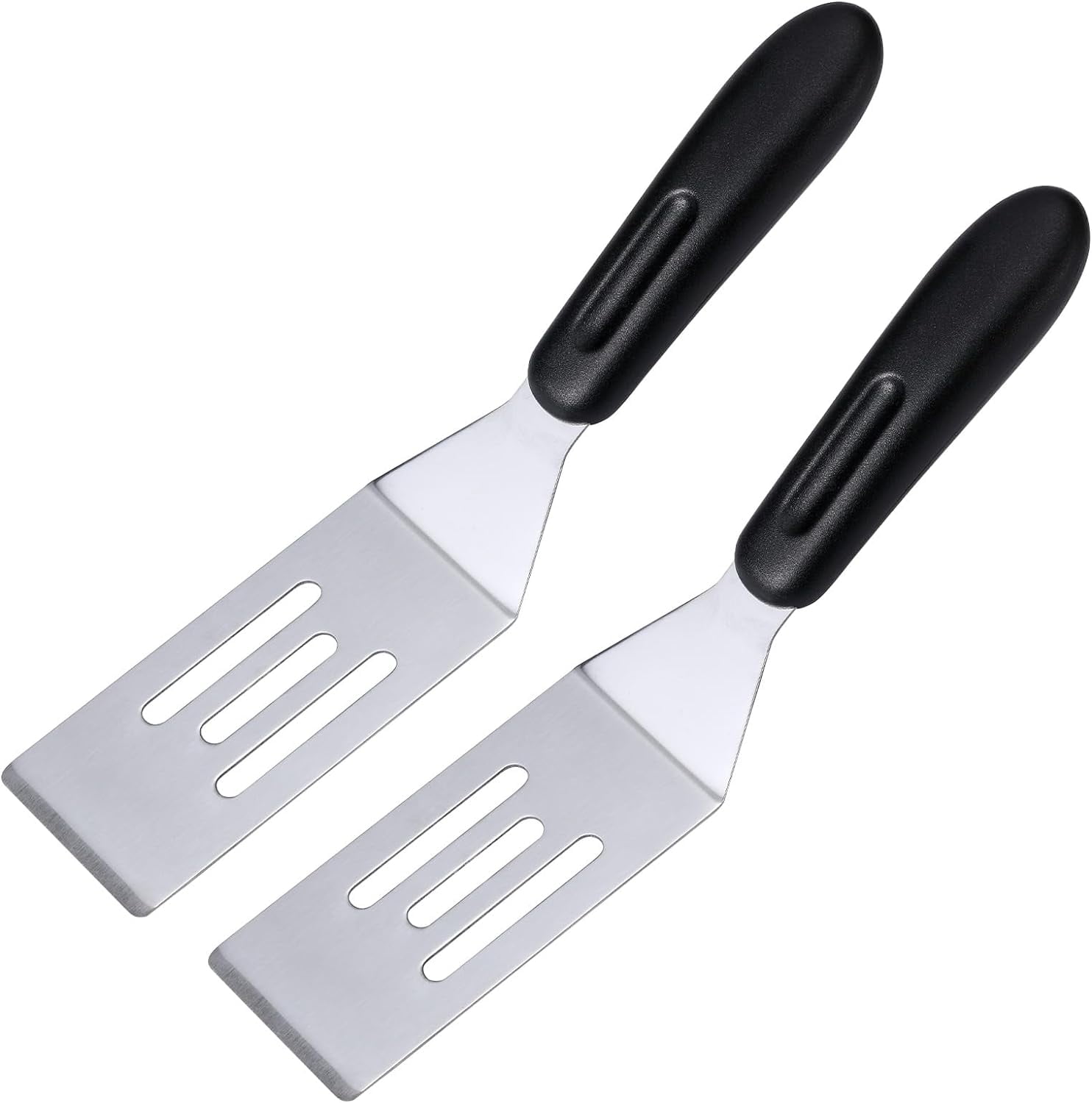 2 Pack Mini Spatula Stainless Steel Small Spatula For Kitchen, Metal ...