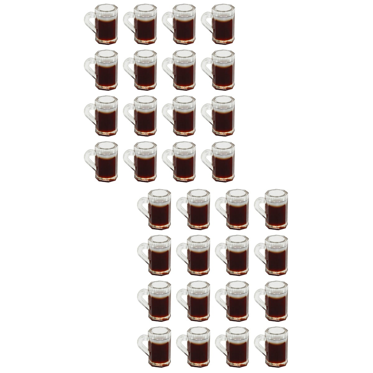 2 Pack Miniatures Simulation Beer Mug Realistic Decorations - Walmart.com
