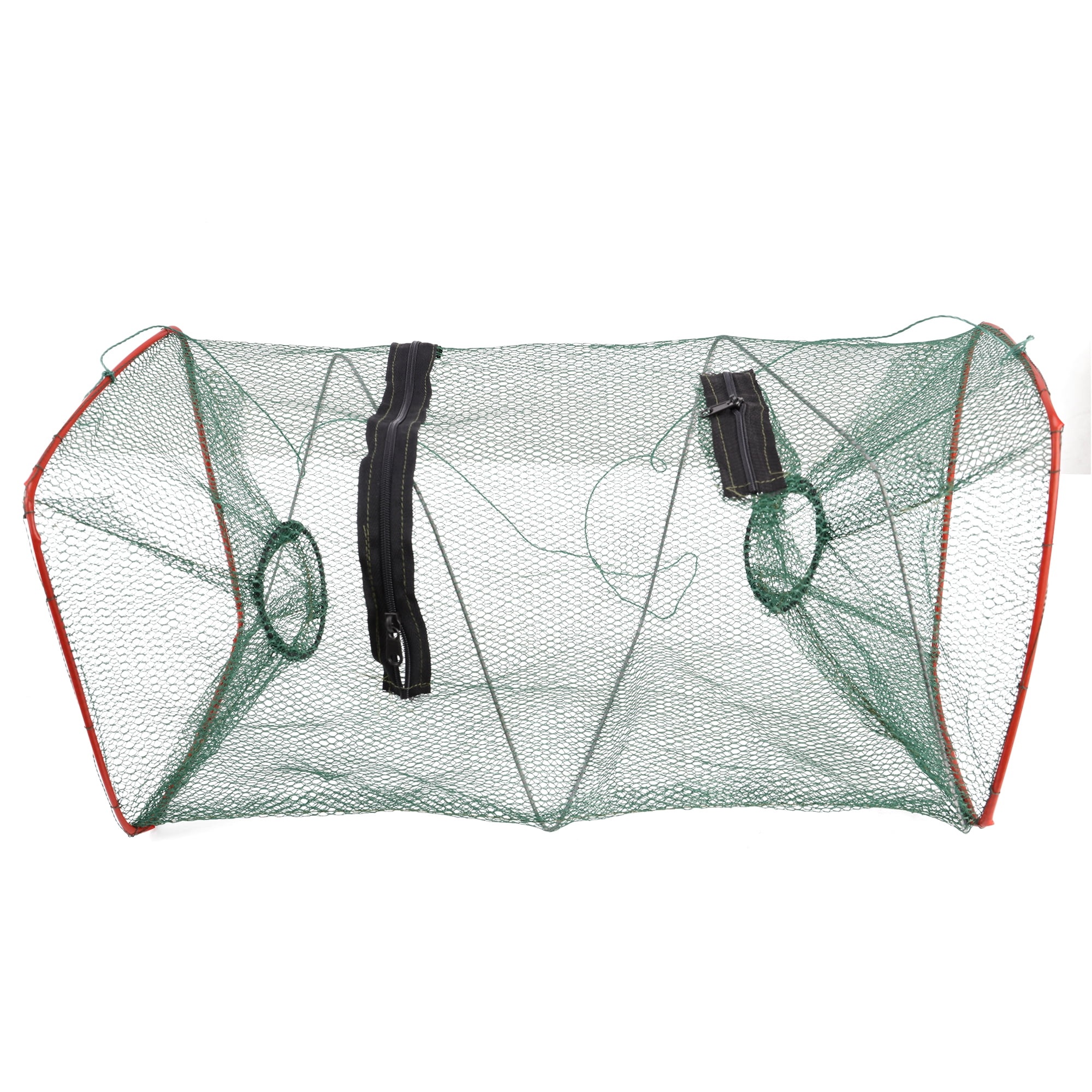 2 Pack Minnow Trap Crawfish Trap, Fishing Trap for Crayfish Crawdad Lobster Crab Bait Net Cage ...