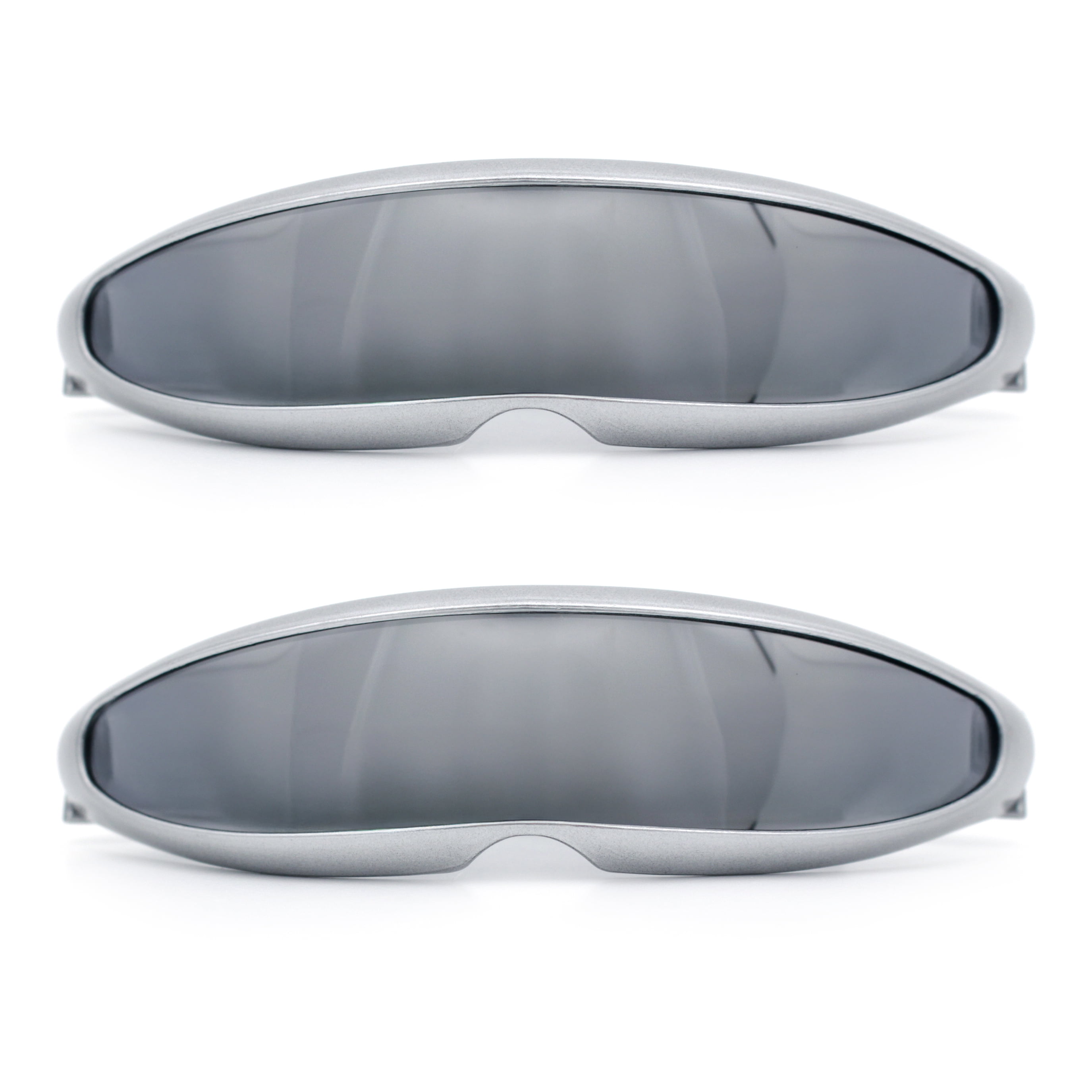 SA106 Mirror Lens Monolens Cyclops Robotic Futuristic Sunglasses [2 ...