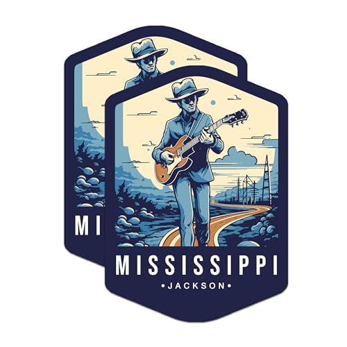 (2 Pack) Mississippi State and Capitol Magnets - MS State Magnet ...