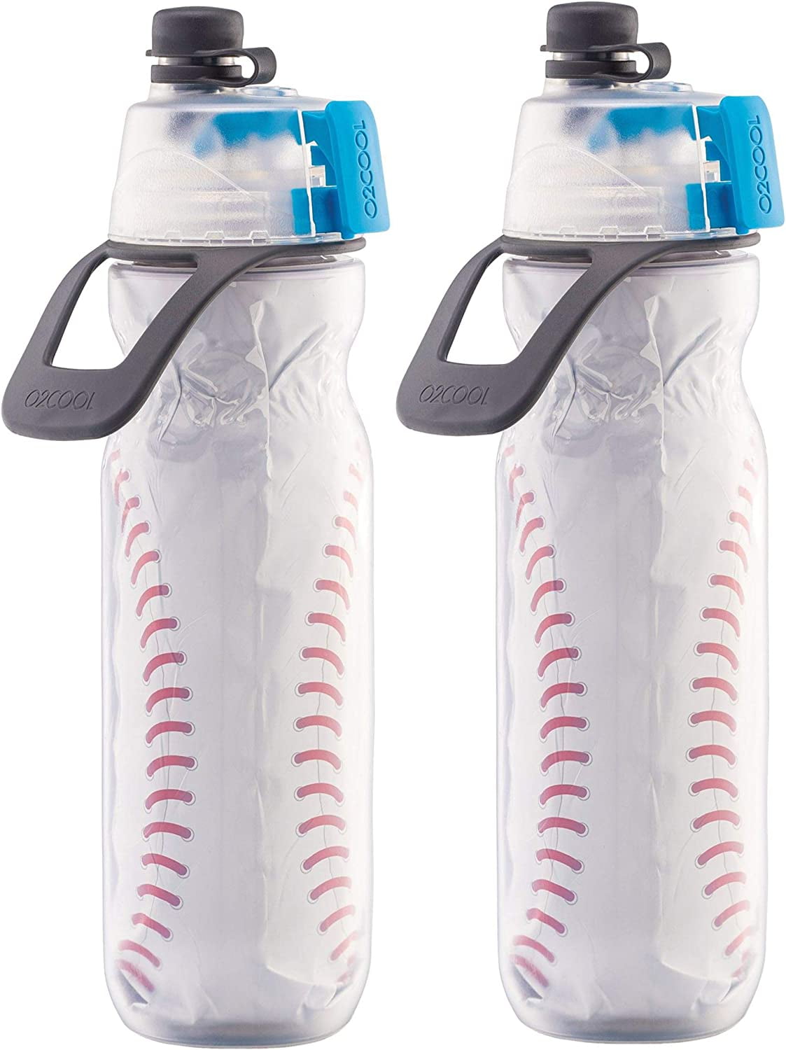 O2COOL Mist 'N Sip Misting Water Bottle 2-in-1 Mist And Sip Function ...