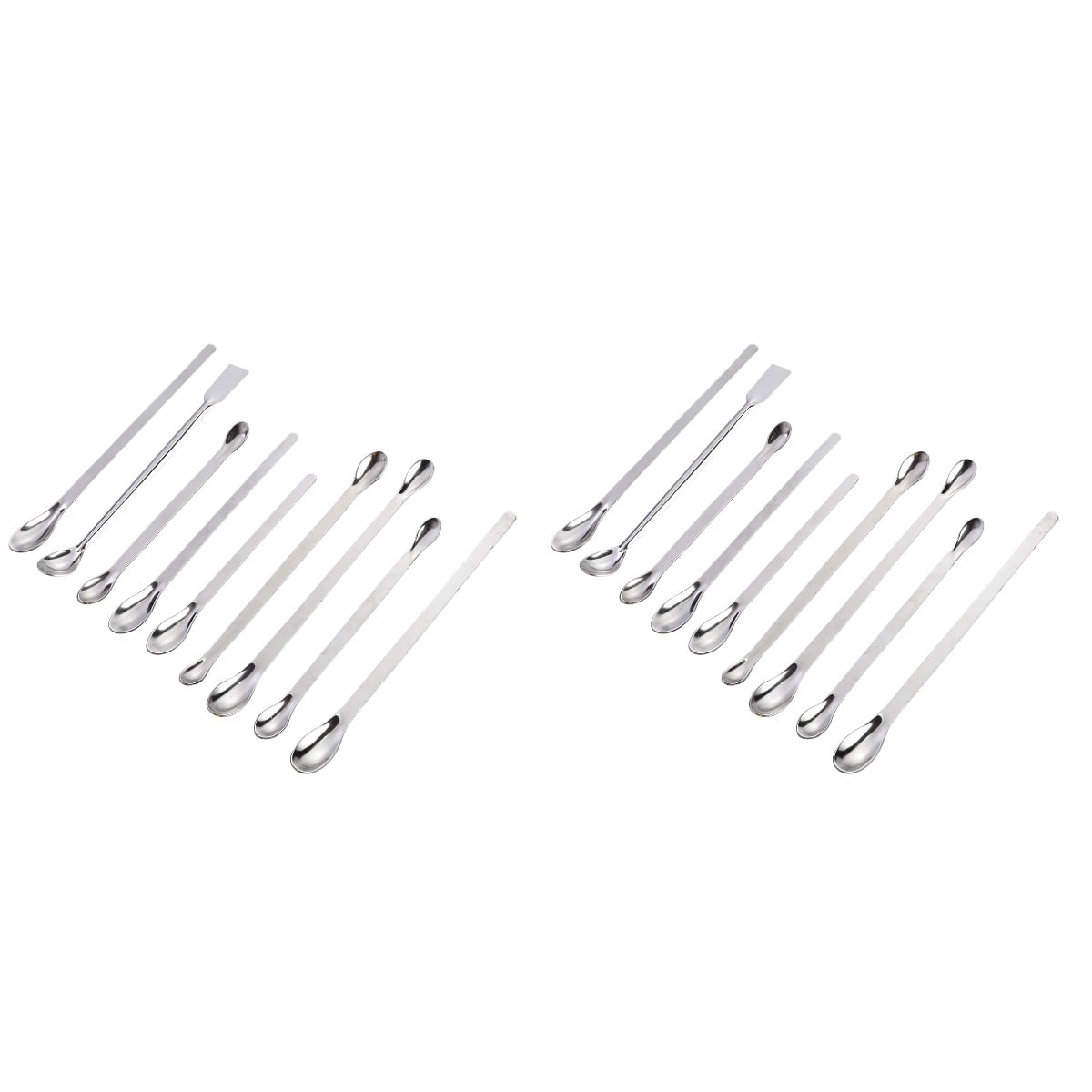 2 Pack Mixing Spoon Sundae Spoons Spatulas Different Styles - Walmart.com