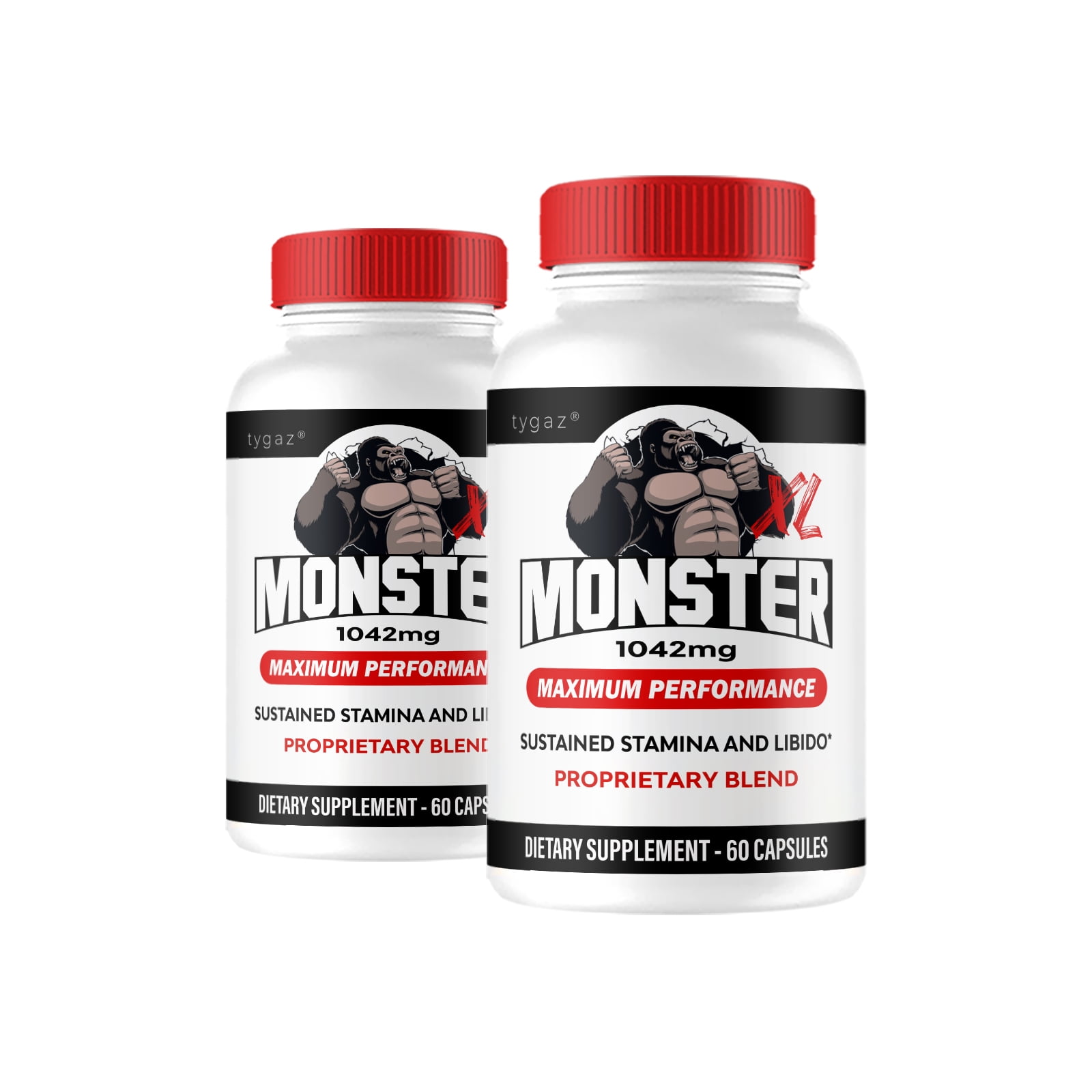 (2 Pack) Monster XL - MonsterXL Mens Supplement - Walmart.com