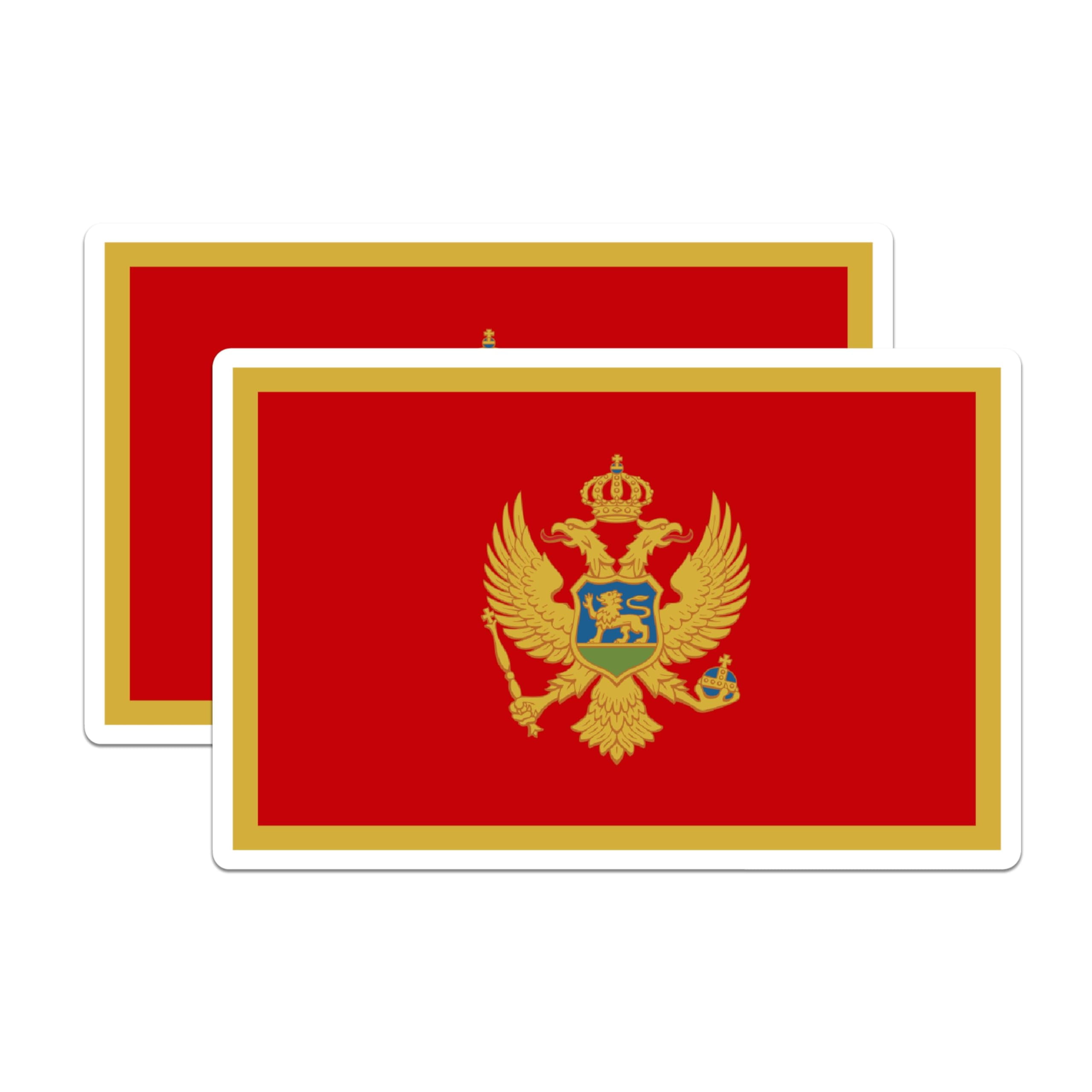 (2 Pack) Montenegro World Flag Magnets - Pride - 5 Inches On Longest ...