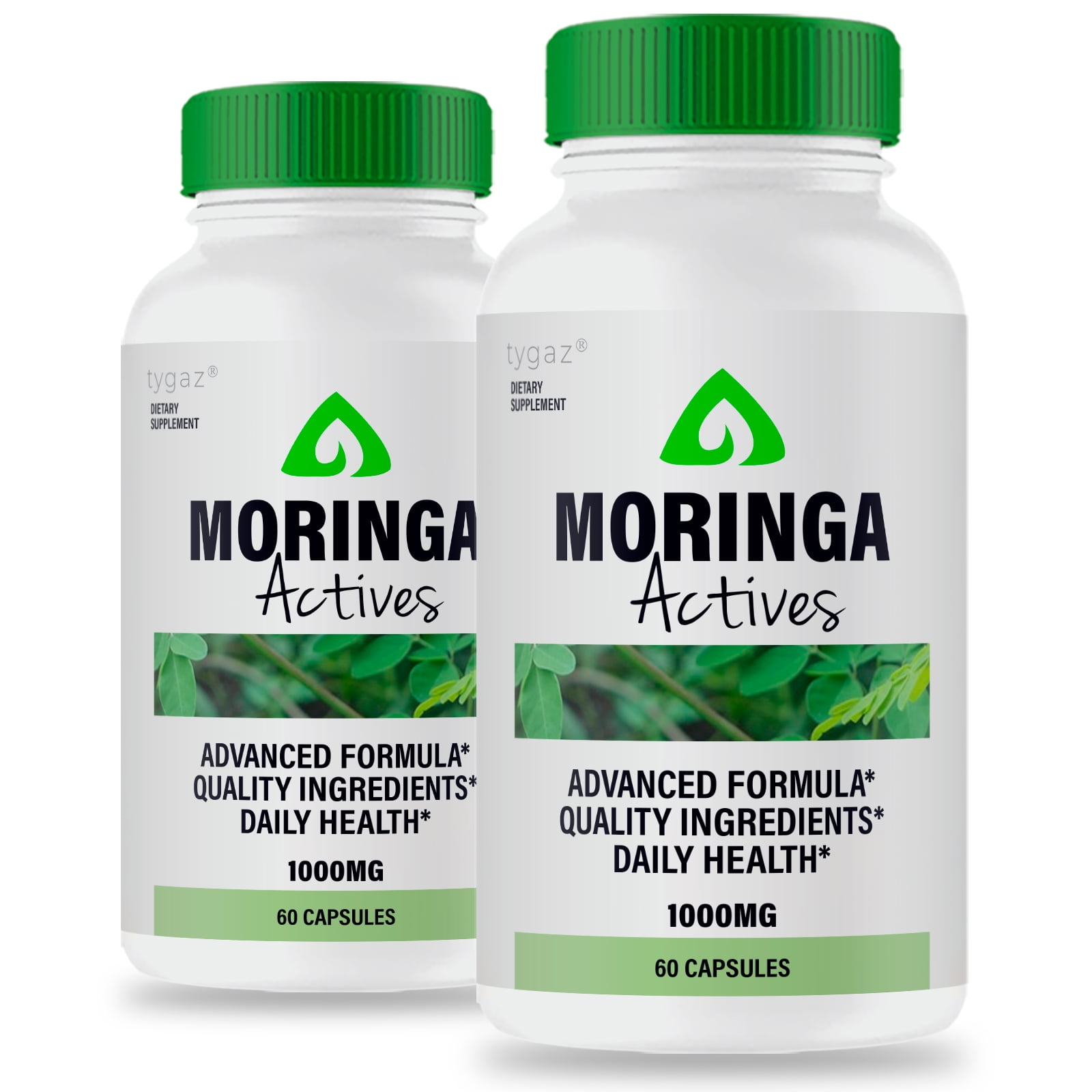 (2 Pack) MoringaActives - Moringa Actives Pill Supplement - Walmart.com
