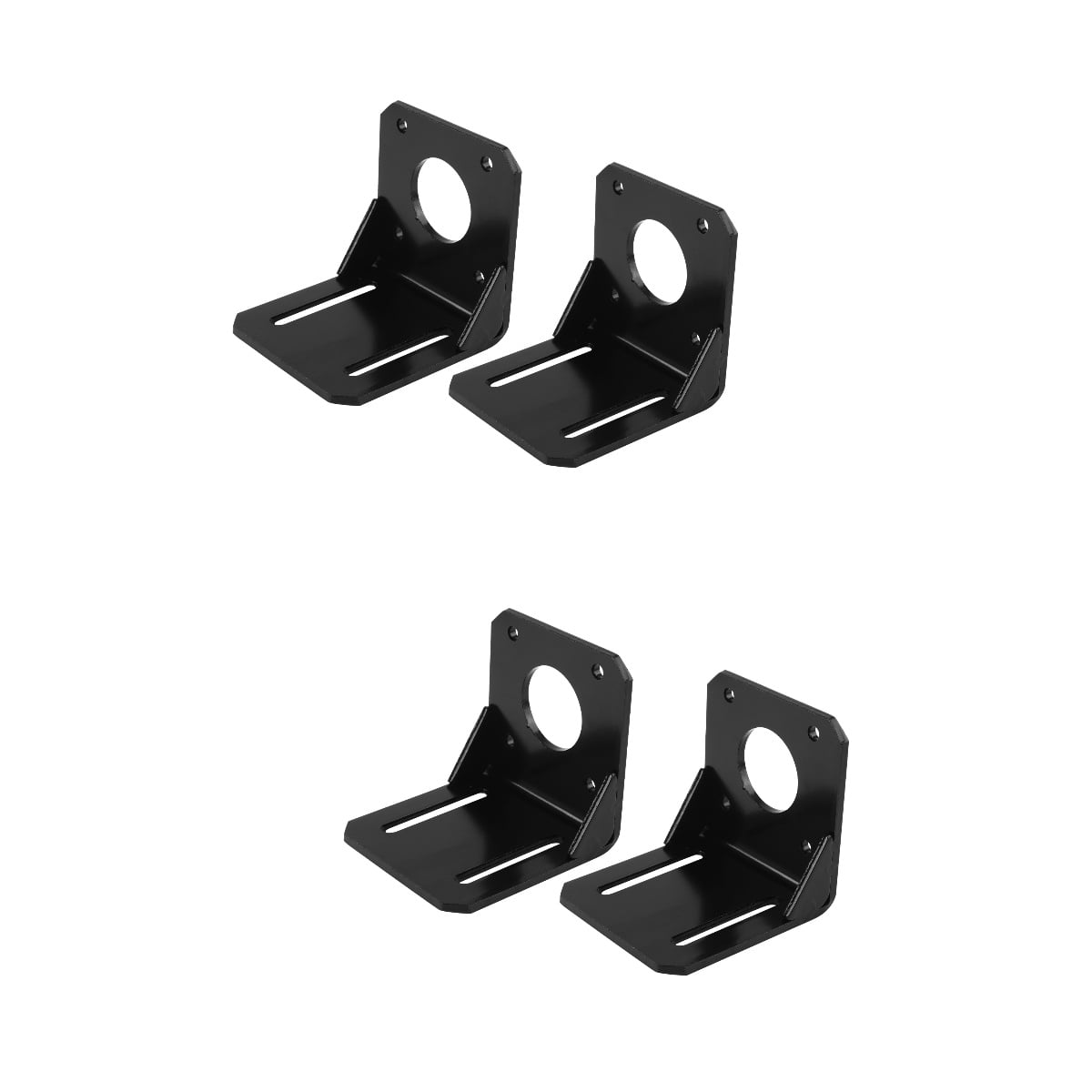 2 Pack Motor Bracket Motors Module Brackets 3d Printer Stand Black ...