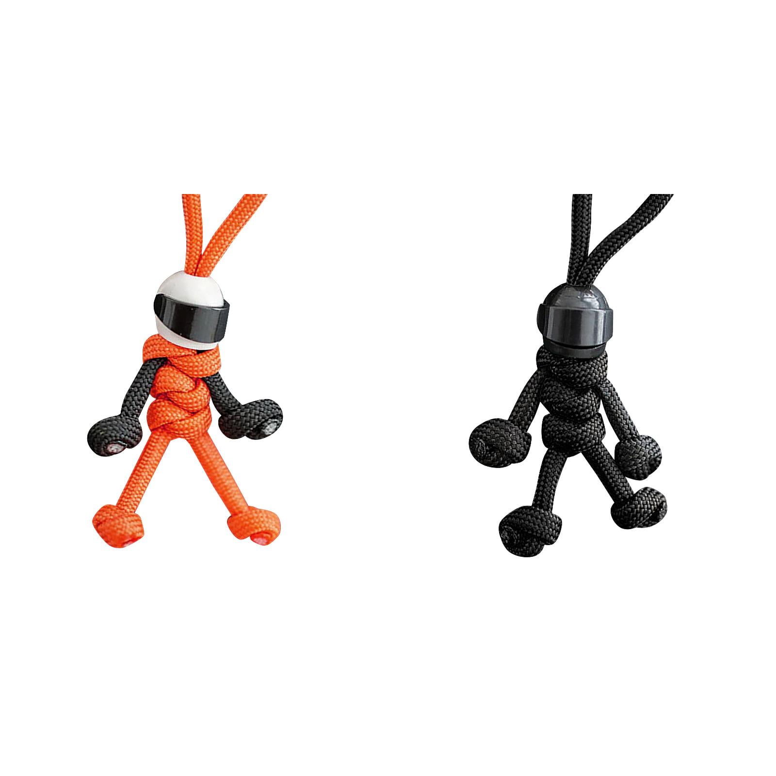 (2-Pack) Motorcyclist Minifigure Hanging Chain Star Key Ring Umbrella ...