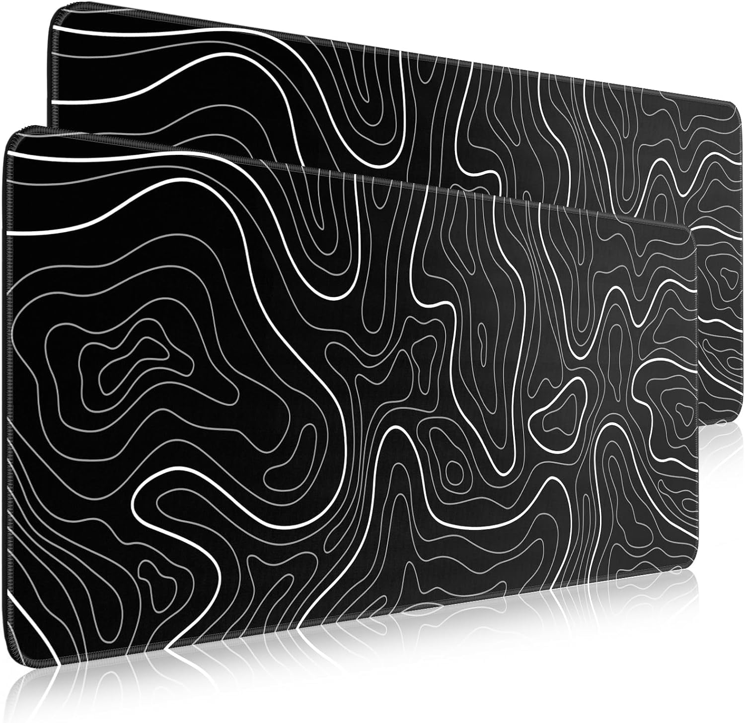 2 Pack Mouse Pad Gaming Keyboard Pad 31.5 x 11.8in Long Computer Mouse ...