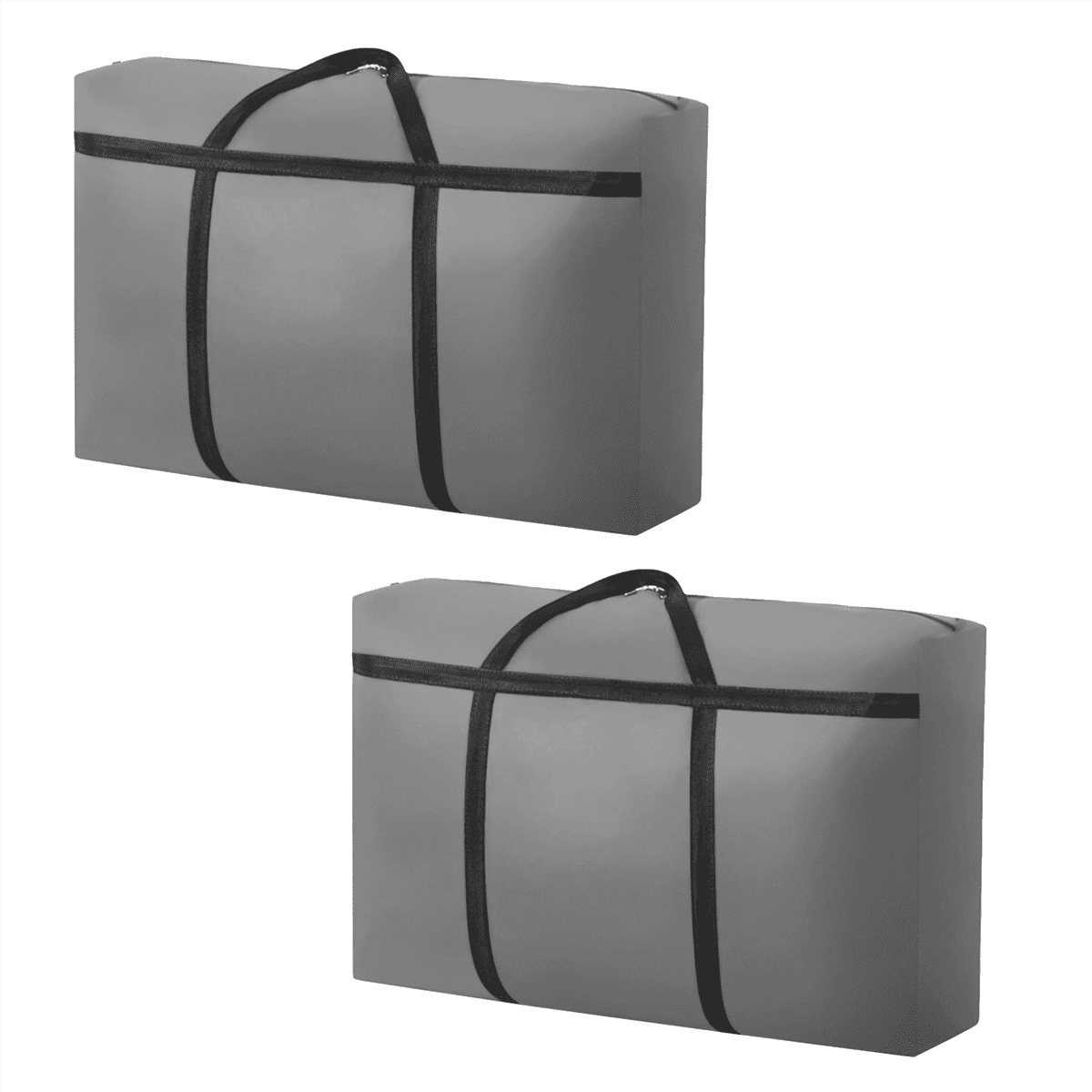 2 Pack Moving Bags Heavy Duty Extra Large with Strong Zippers, Storage ...