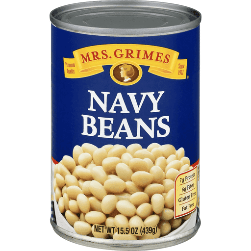 ( 2 Pack ) Mrs Grimes Navy Beans, 15.5 Cans - Walmart.com