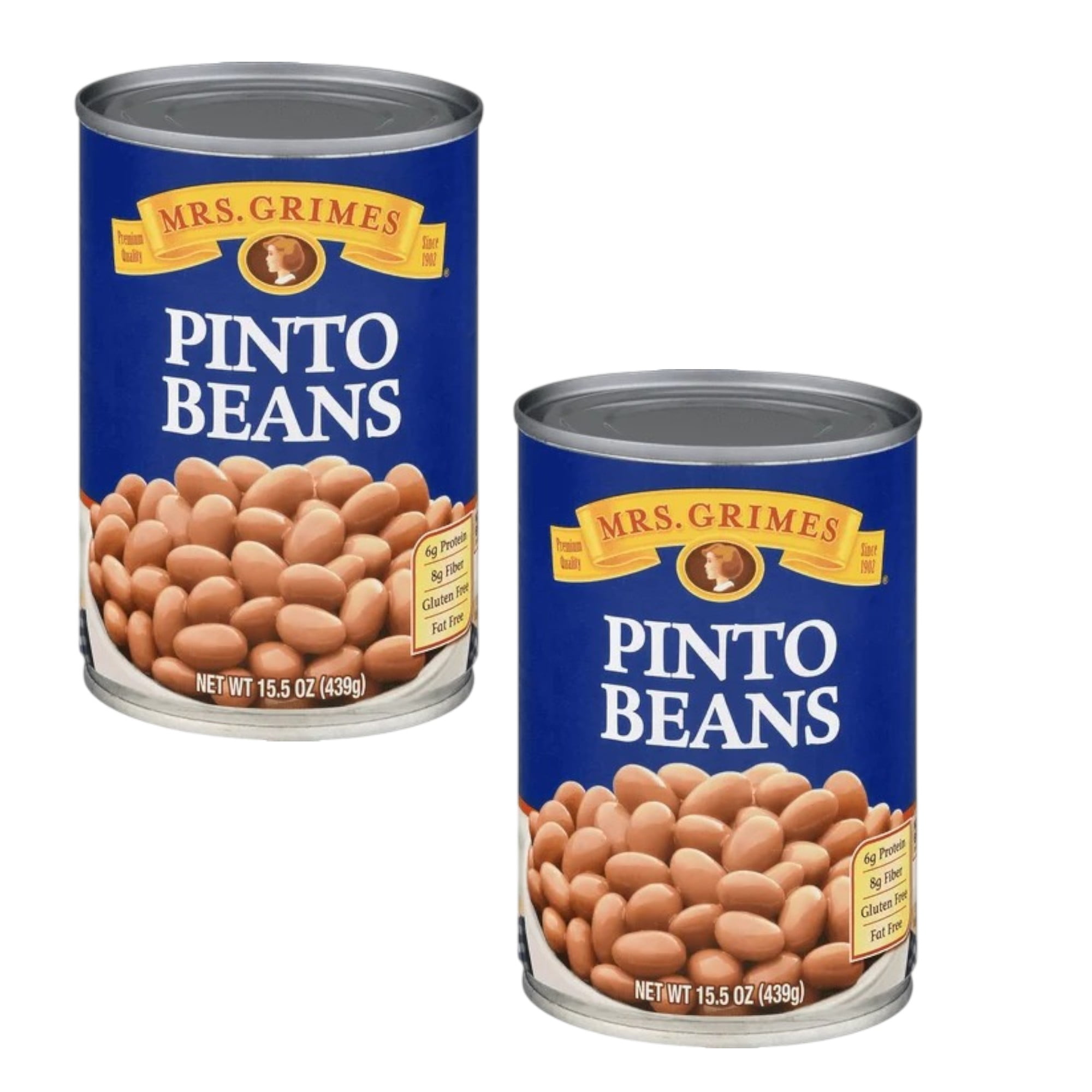 ( 2 Pack ) Mrs Grimes Pinto Beans, 15.5 oz Cans - Walmart.com