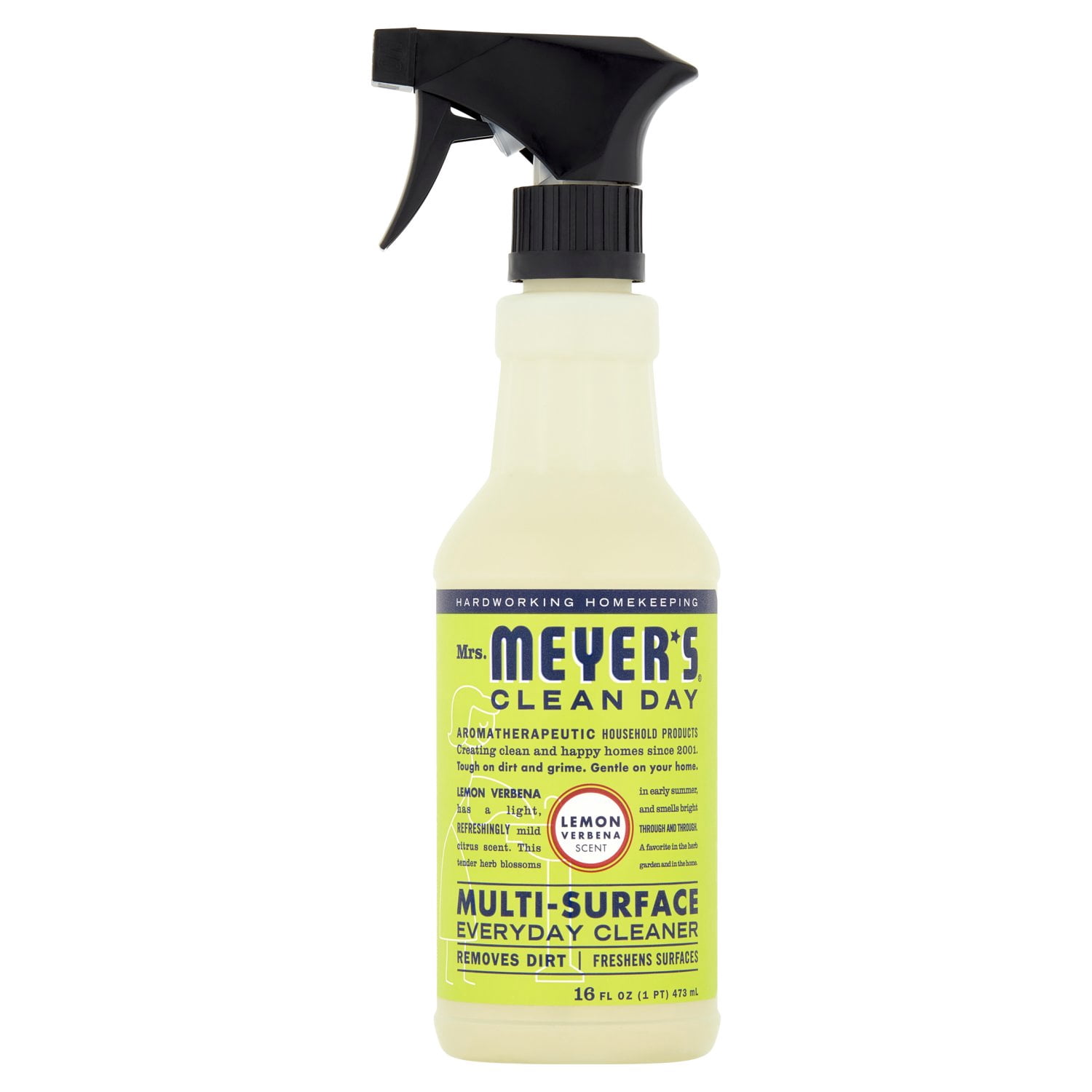 2 Pack - Mrs. Meyer's Cleaner Multi-Surface Lemon Scented 16 oz Package ...