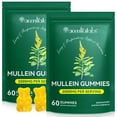 2 Pack Mullein Gummies, Supports Smooth Breathing, Natural Mullein Leaf ...