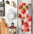 2-Pack Multicolor 5 Strawberry & Floral Kitchen Towels - Soft ...