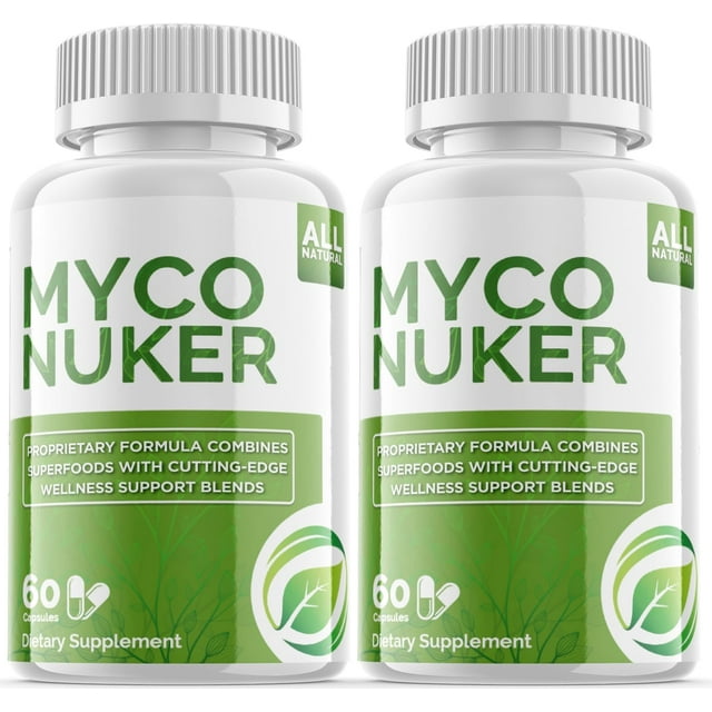 (2 Pack) Myco Nuker - Dietary Supplement for Joints, Focus, Memory ...