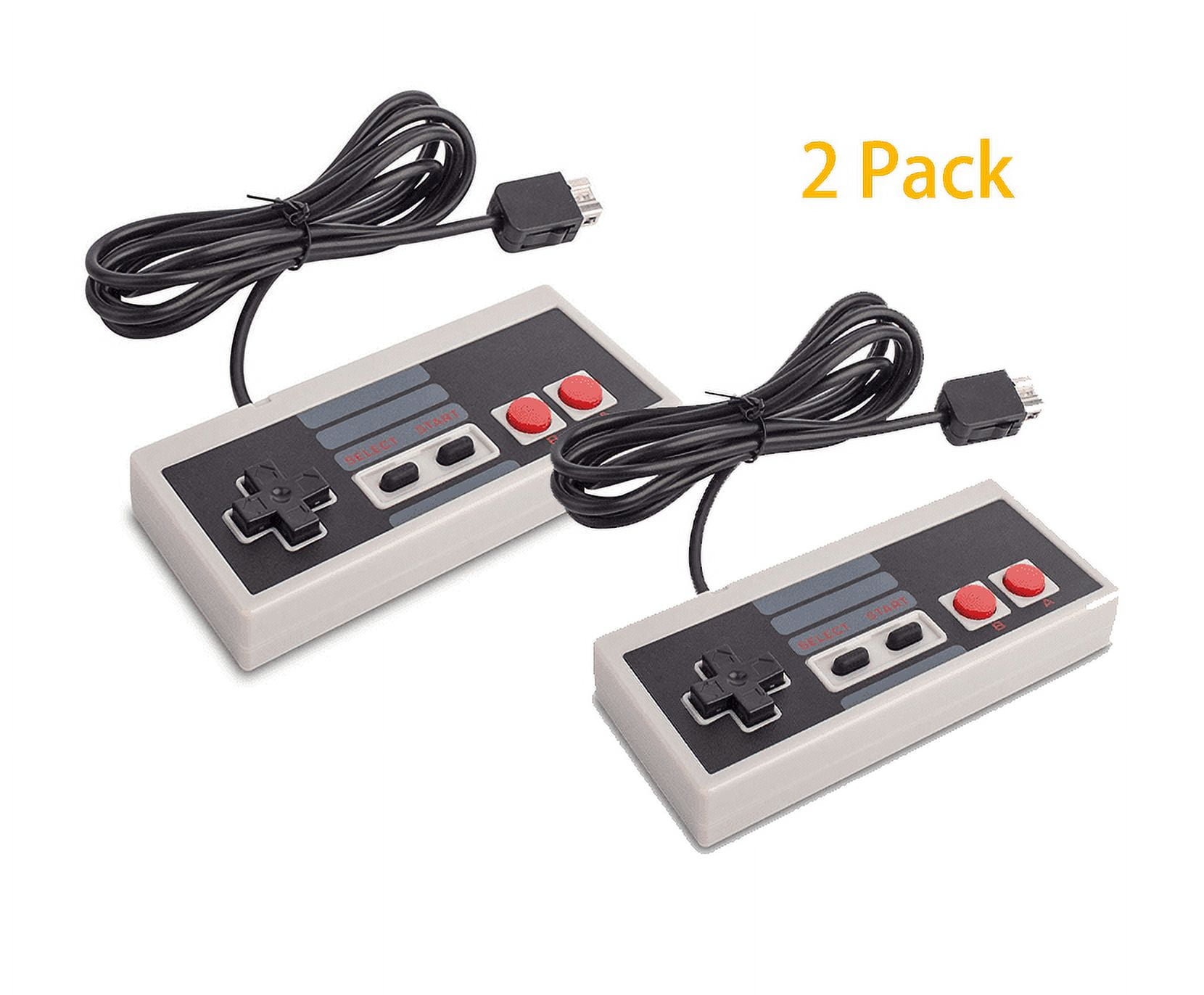2-Pack NES Classic and USB Wired Controllers for Retro Gaming on PC ...