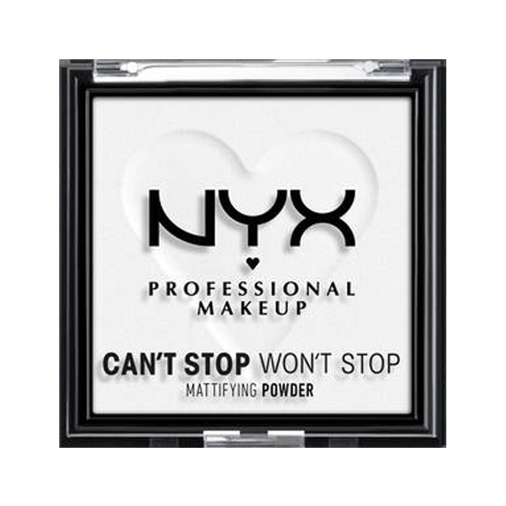 NYX Can't Stop Won't Stop Mattifying Powder Bright Translucent - Each ...