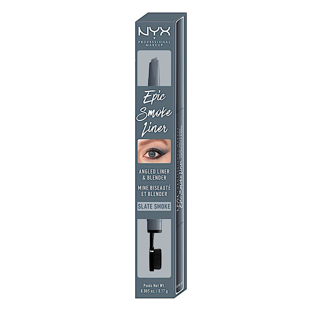 2 Pack - NYX Epic Smoke Linerangled Liner & Blender Slate Smoke - Each ...