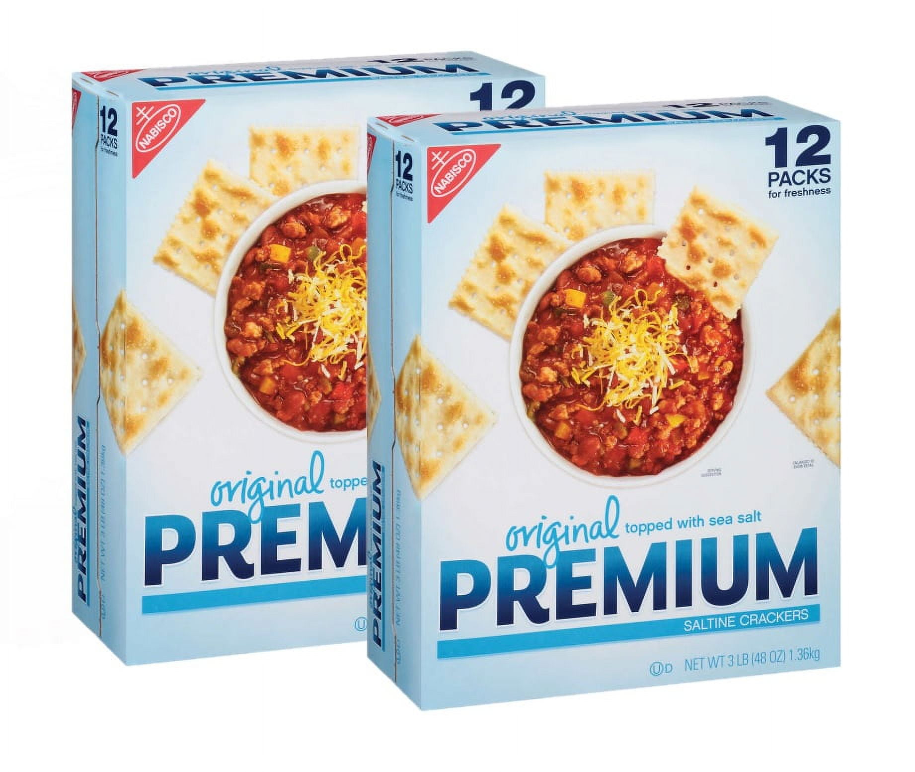 2 Pack | Nabisco Original Premium Saltine Crackers, 48 oz - Walmart.com