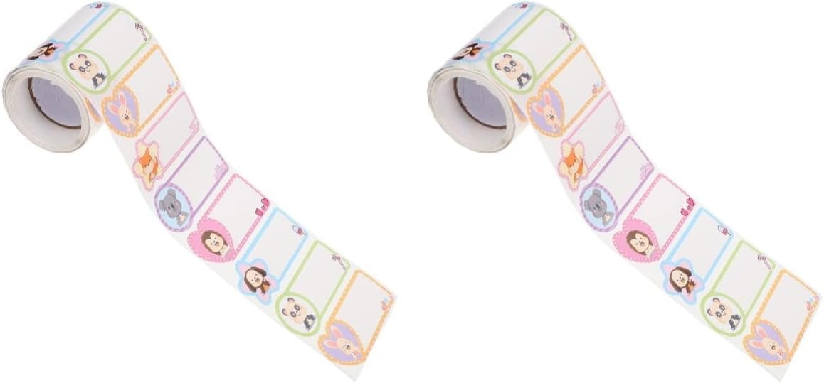 2 Pack Name Stickers Self Name tag Stickers Freezer Food Label Name tag ...