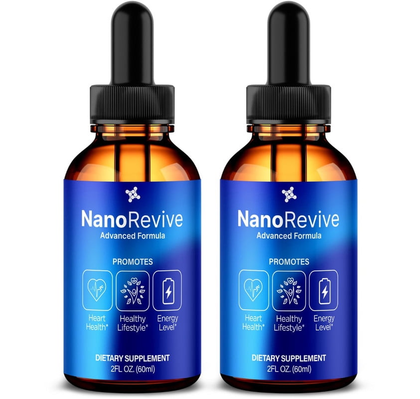 (2 Pack) NanoRevive Liver Support Drops, Official Probiotics Healthy ...
