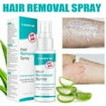2 Pack Natural Stop Hair Growth Inhibitor Remover Hair Removal Spray ...