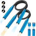 2 Pack Neck Book Lights, 3 Colors & 3 Brightness Levels, Flexible 380 ...