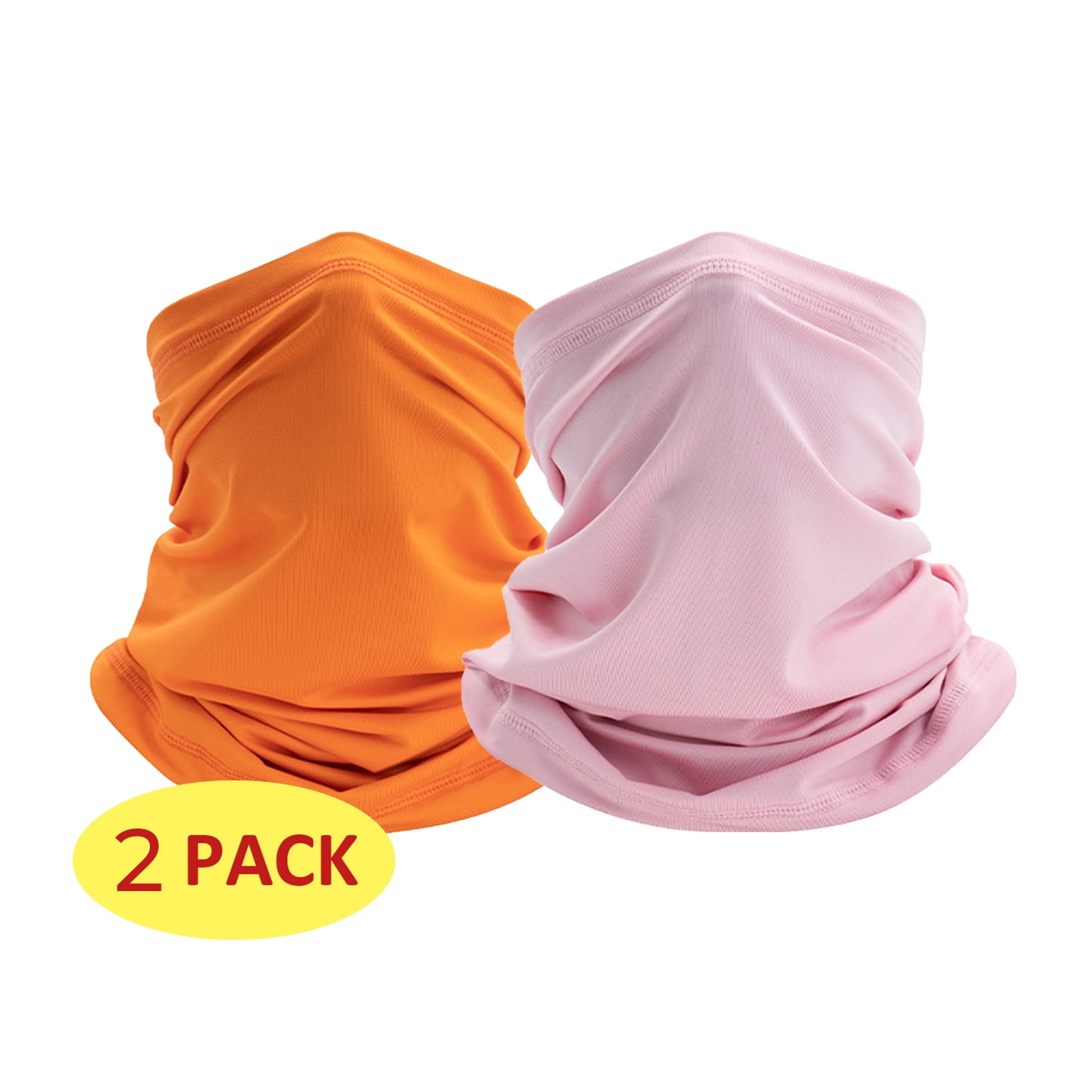2 Pack Neck Gator Face Cover Sun Cooling Mask Outdoor Sports Ski Mask ...