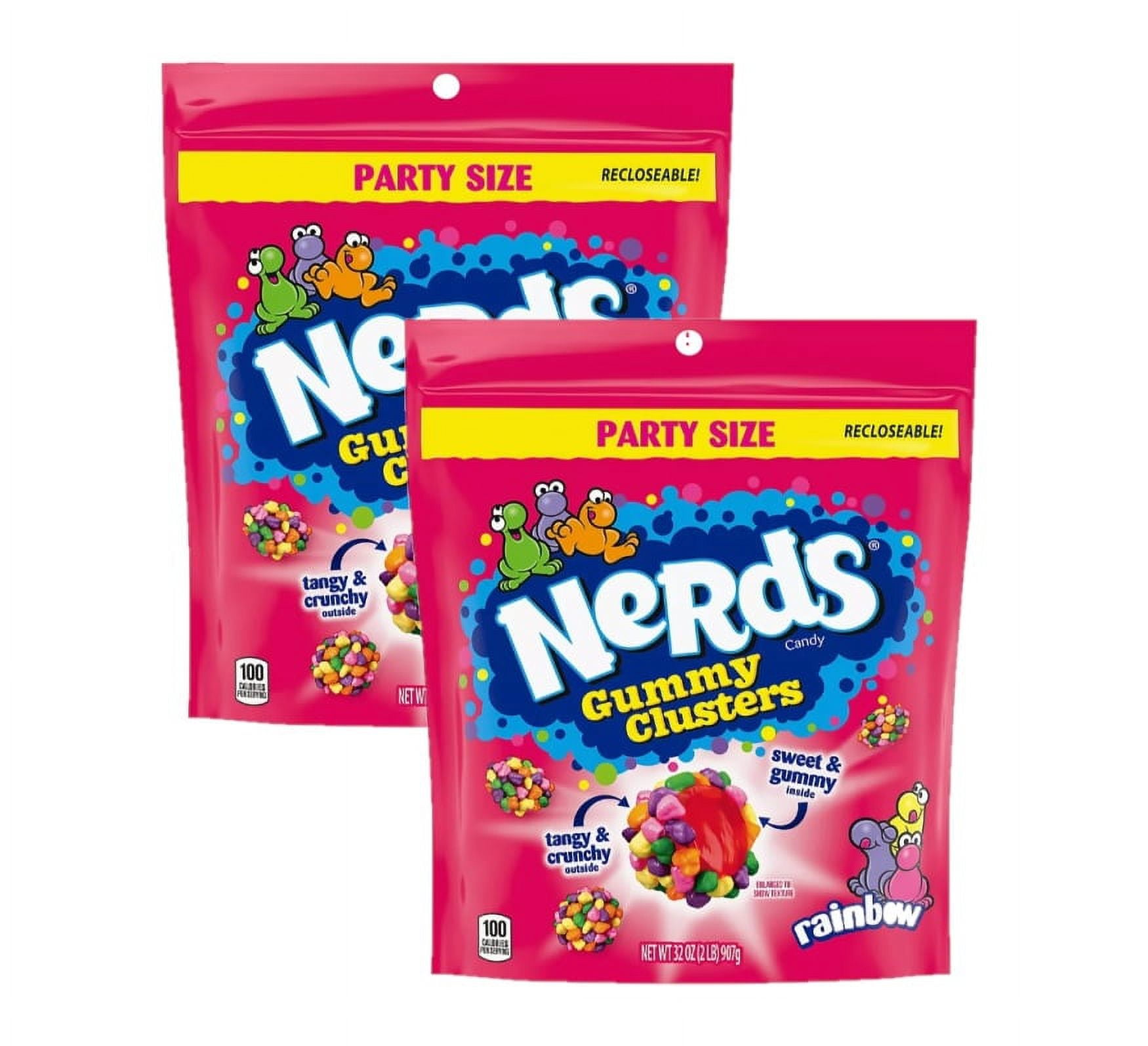 2 Pack | Nerds Gummy Clusters, 32 oz. - Walmart.com