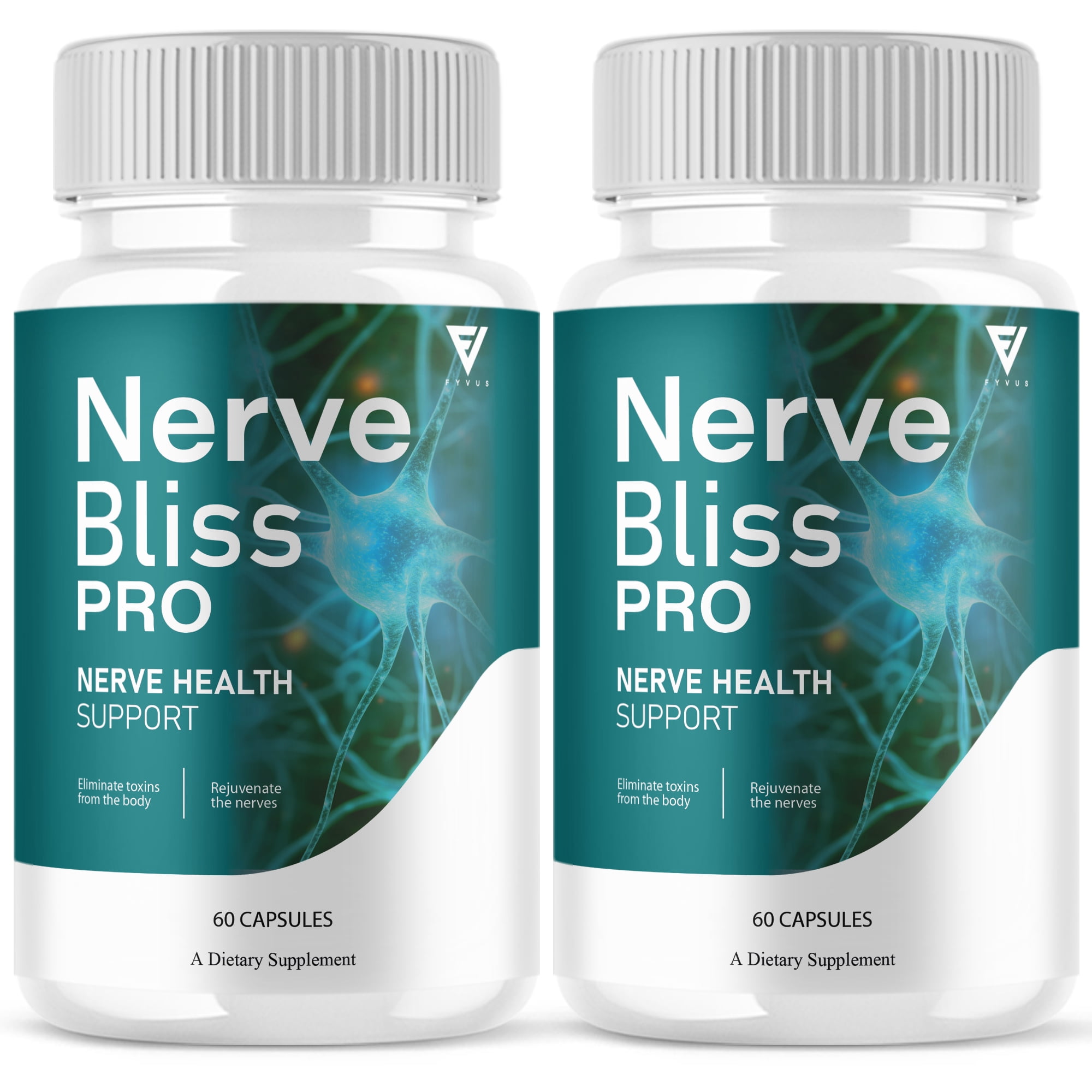 (2 Pack) Nerve Bliss Pro Nerve Support Supplement NerveBliss Pro ...