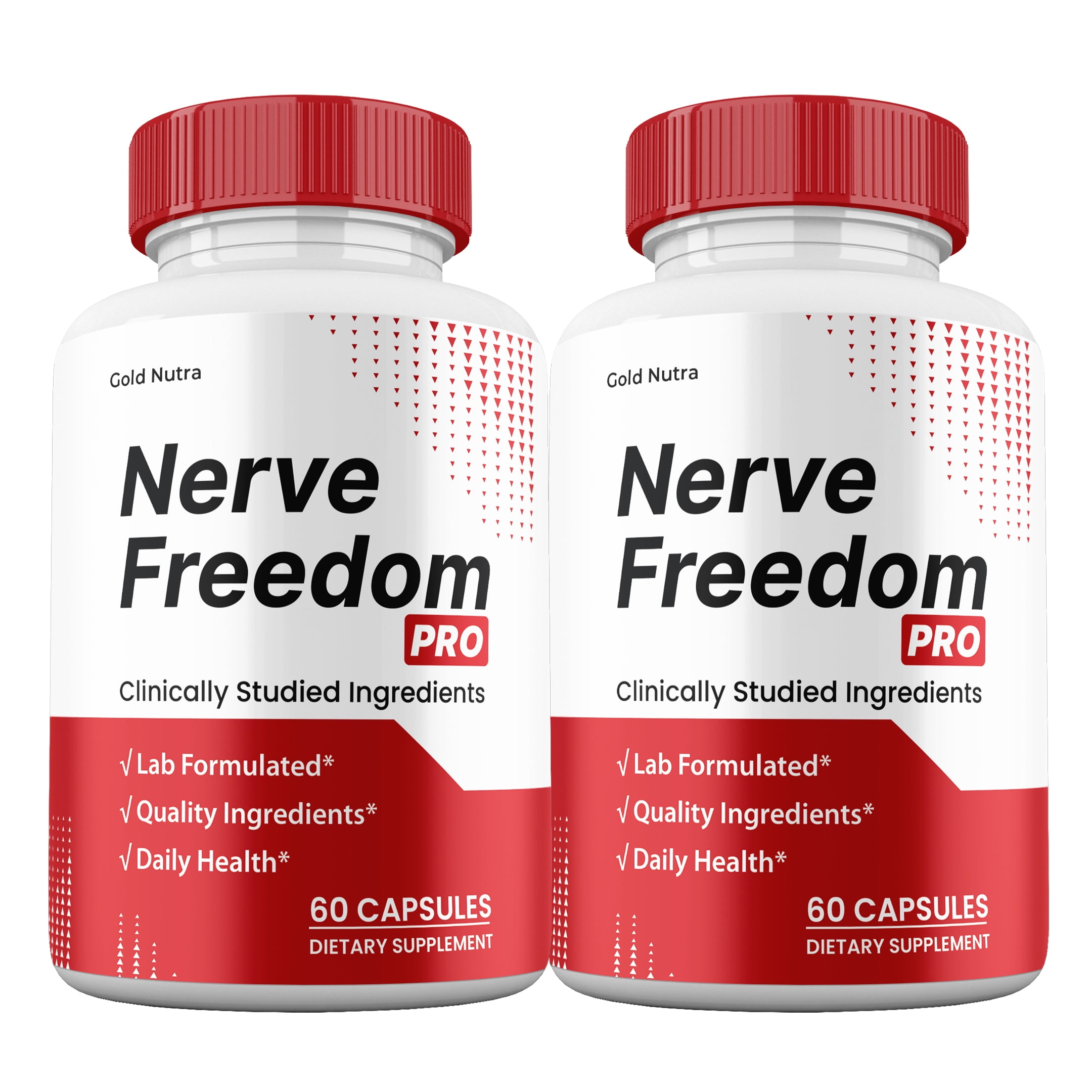 (2 Pack) Nerve Freedom Capsules, Nerve Freedom Supplement for Nerve ...
